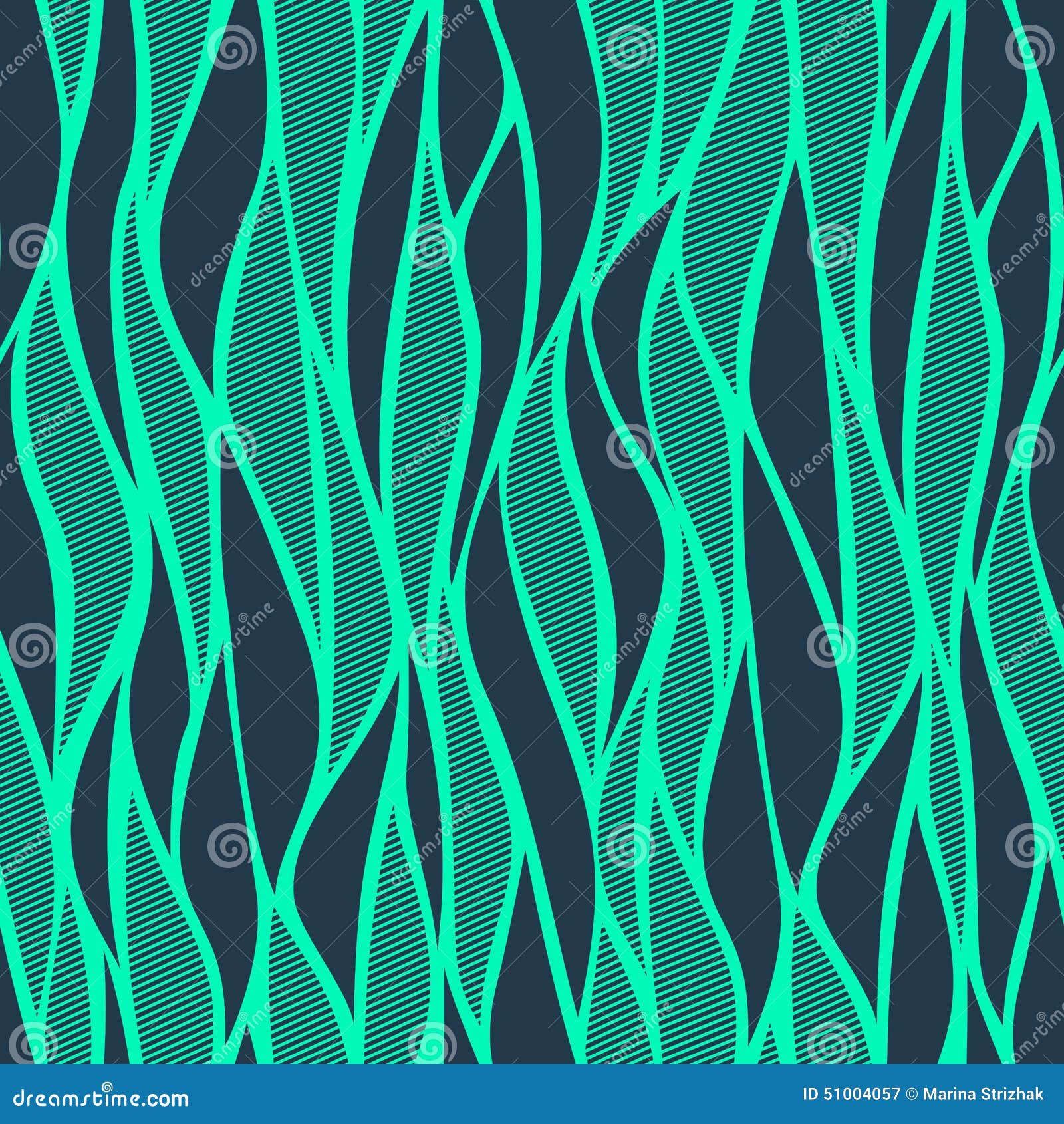 Blue abstract seamless stock vector. Illustration of abstract - 51004057