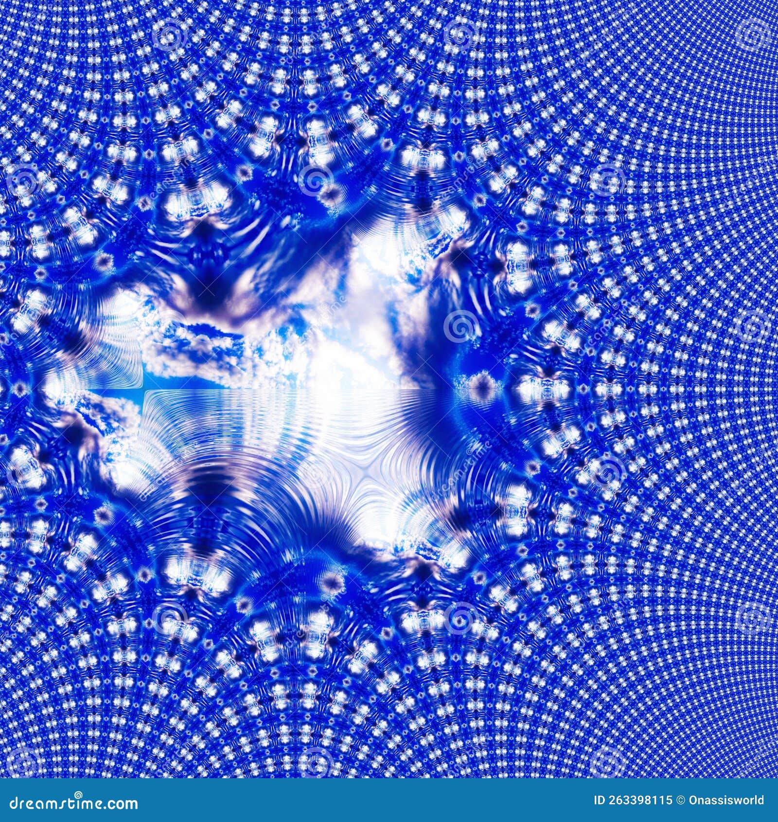 Blue Abstract Shapes Blurs Backgrounds Stock Illustration ...