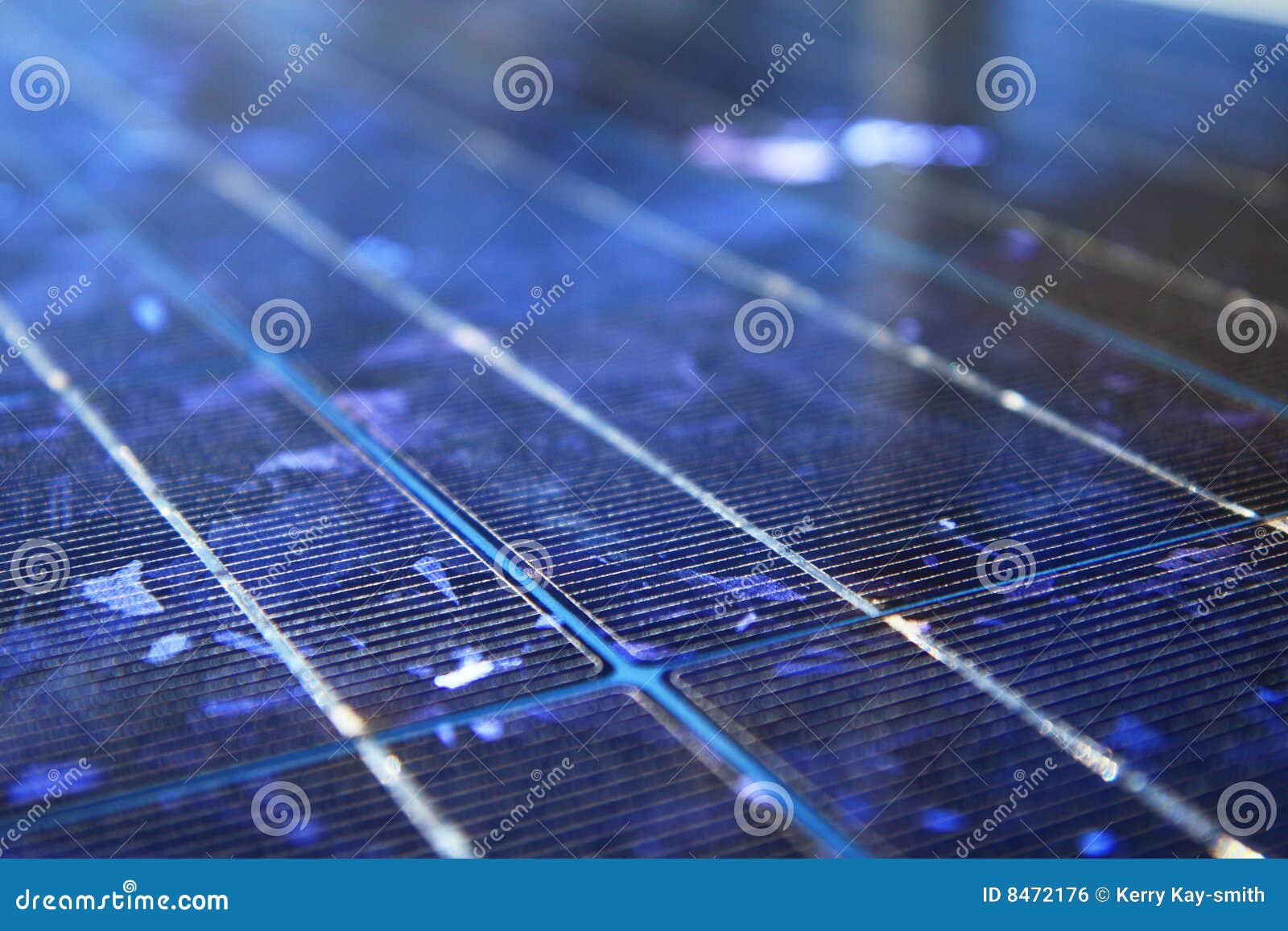 Blue abstract solar panel stock photo. Image of environmental - 8472176