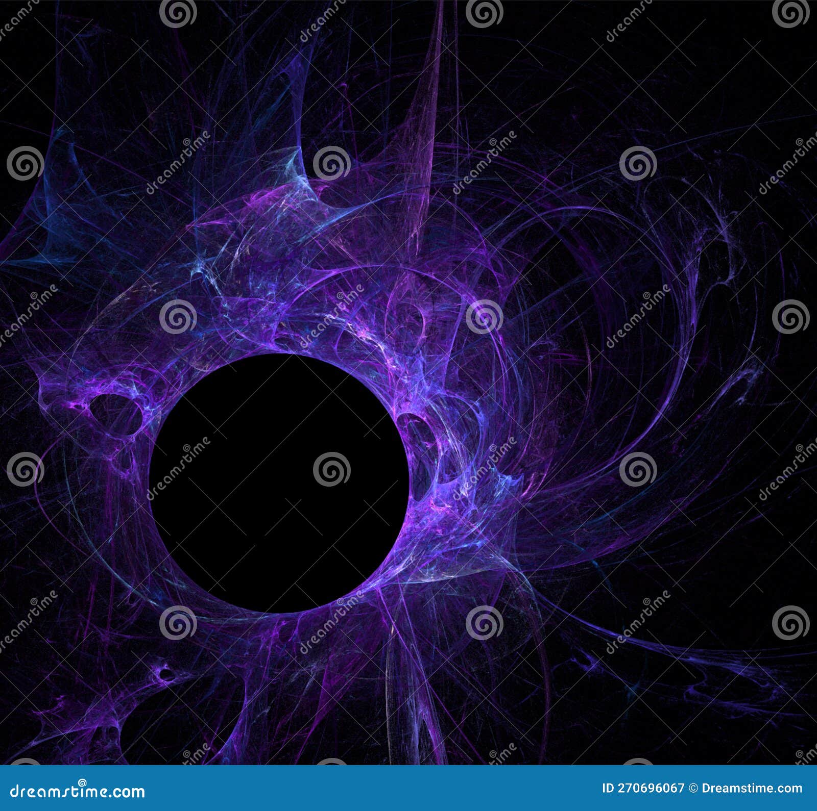 Blue Abstract Spherical Linear Pattern on Black Background, Wallpaper ...