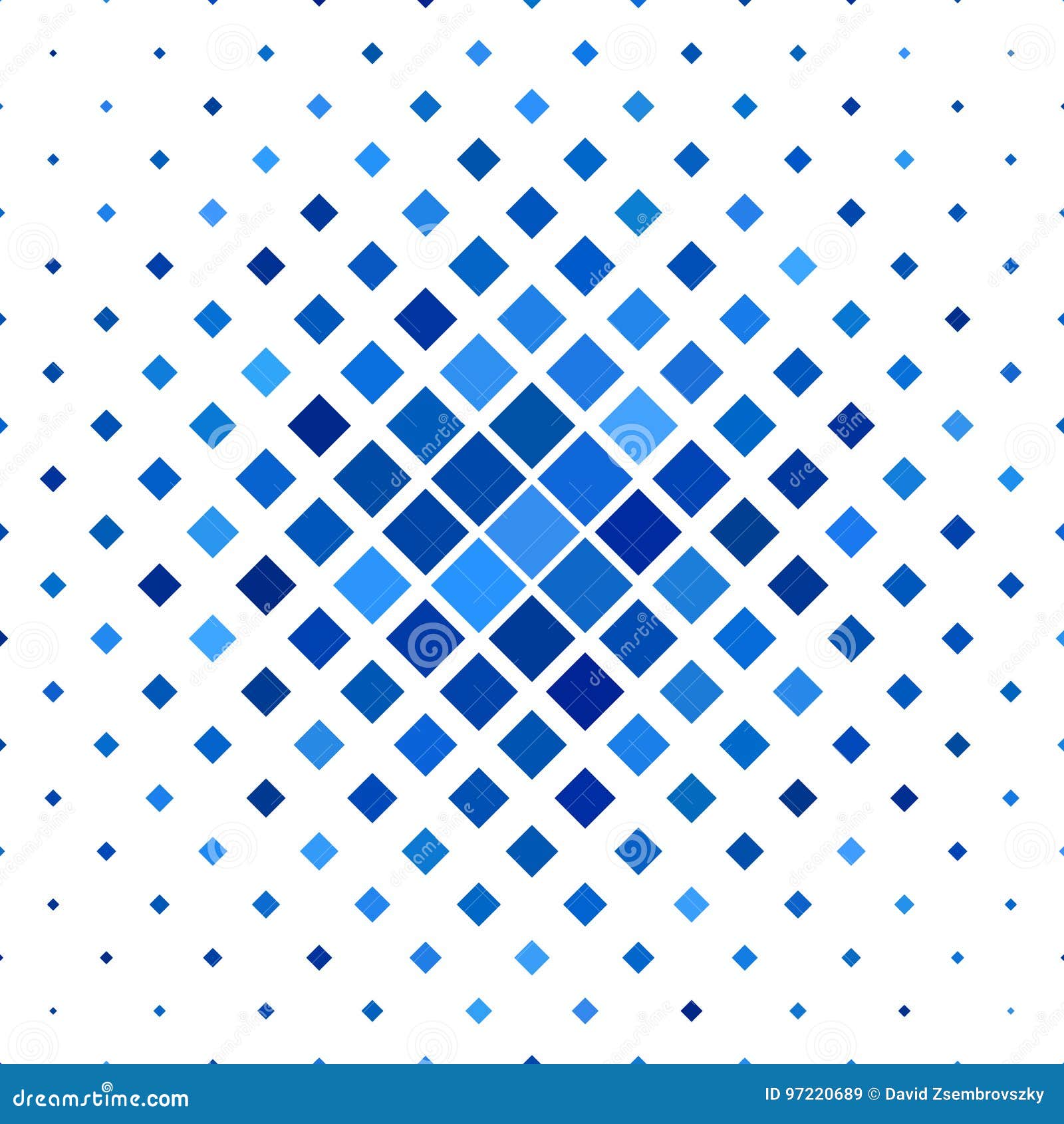 Blue Abstract Square Pattern Background Vector Graphic Design From