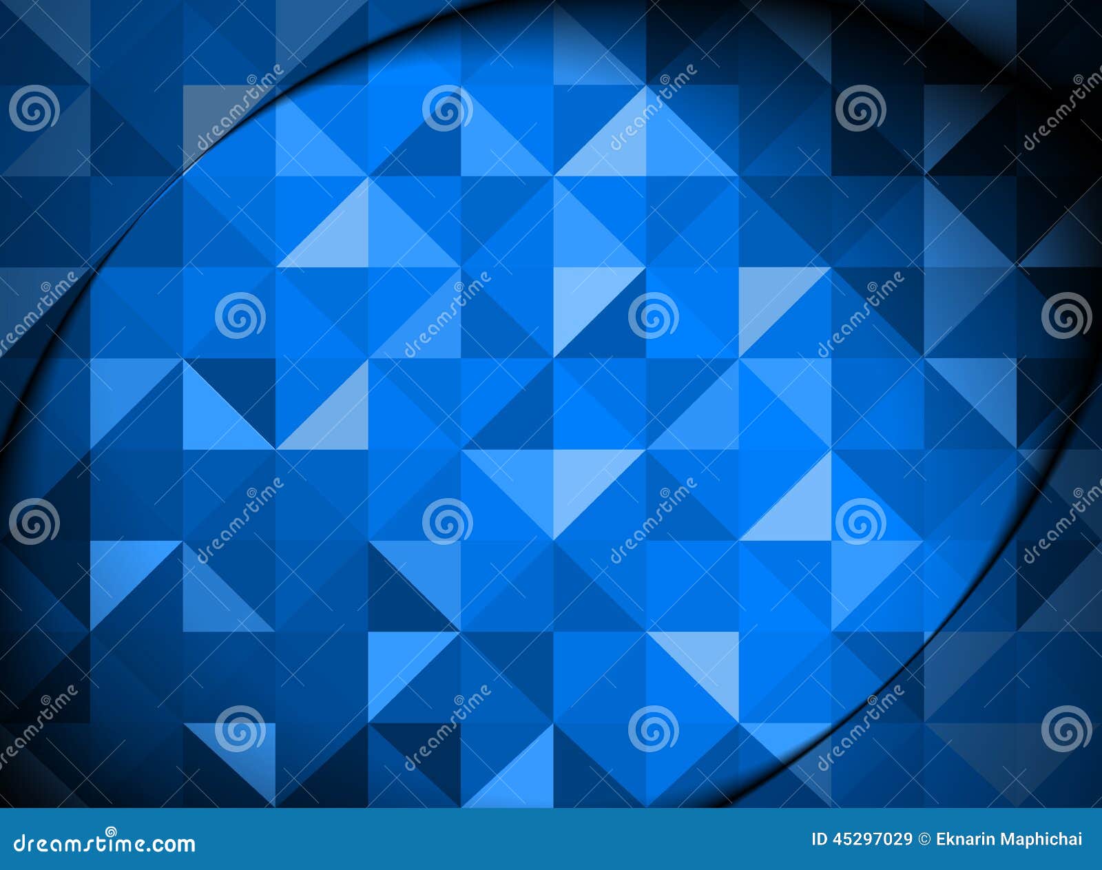 Blue abstract stock illustration. Illustration of fantastic - 45297029