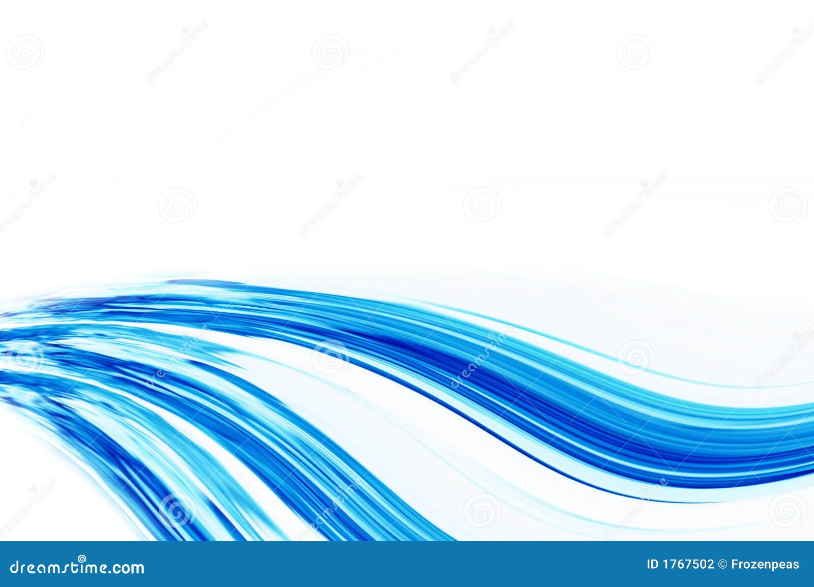 Blue Abstract Streaks Bending. Stock Illustration - Illustration of ...