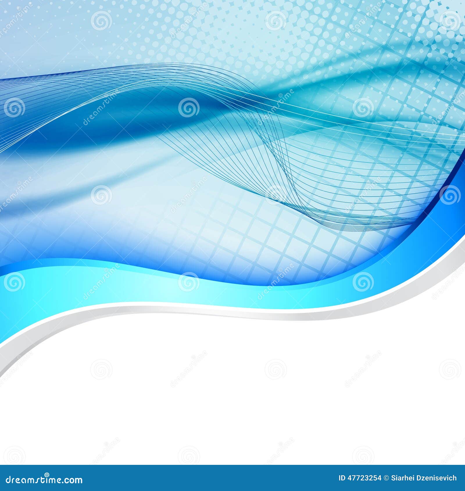 Blue Abstract Swoosh Border Wave Folder Stock Illustrations – 225 Blue ...