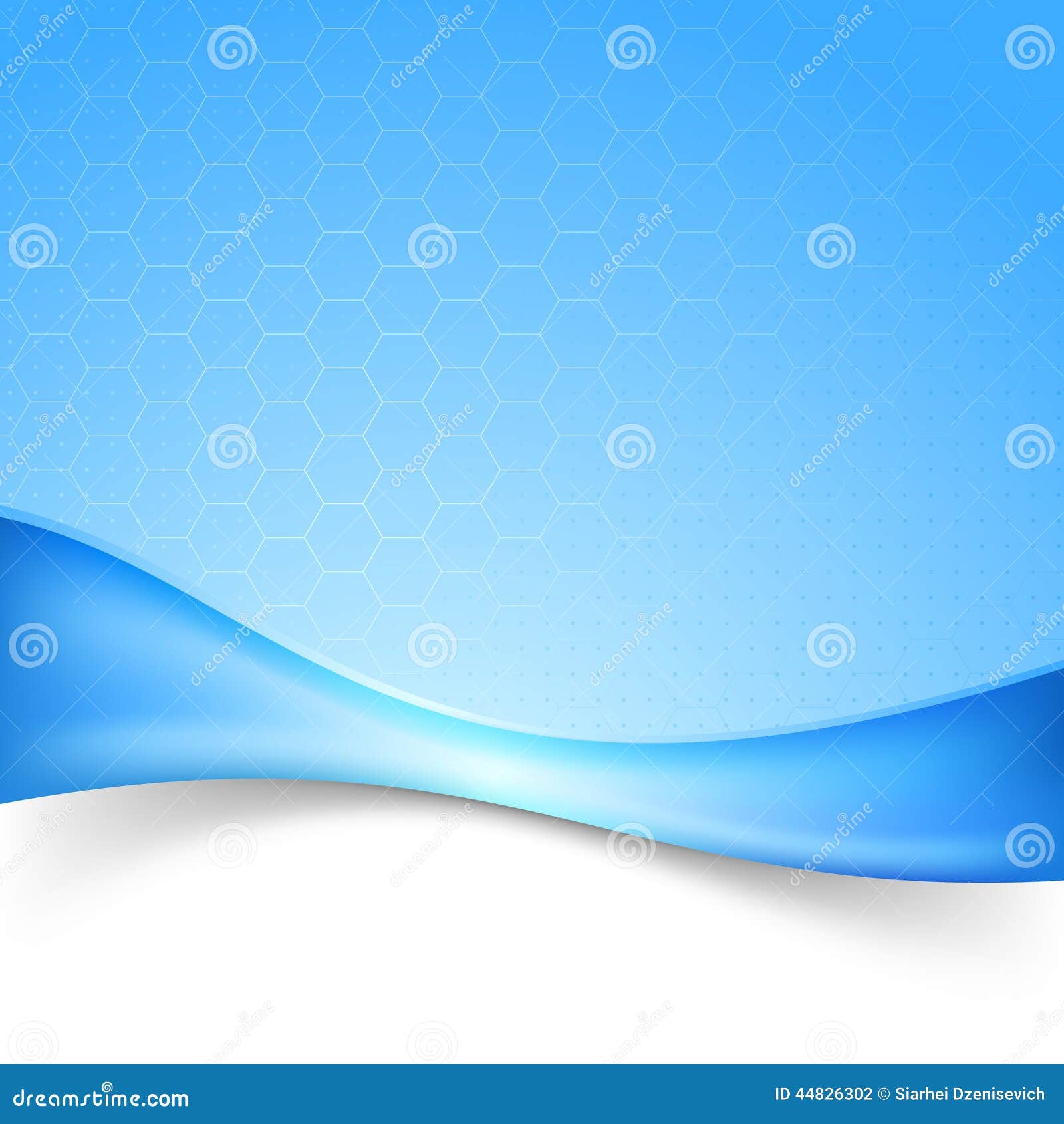 Blue Abstract Swoosh Wave Modern Background Stock Vector - Illustration ...