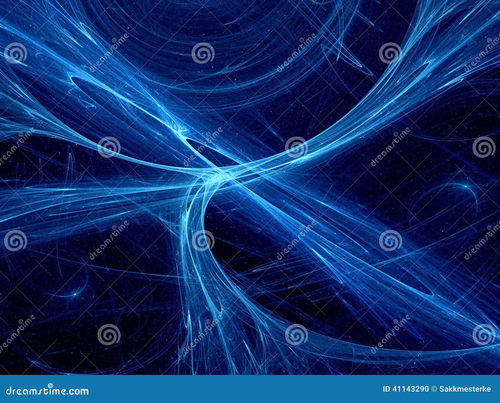 Blue Abstract Synapse System Stock Illustration - Illustration of ...