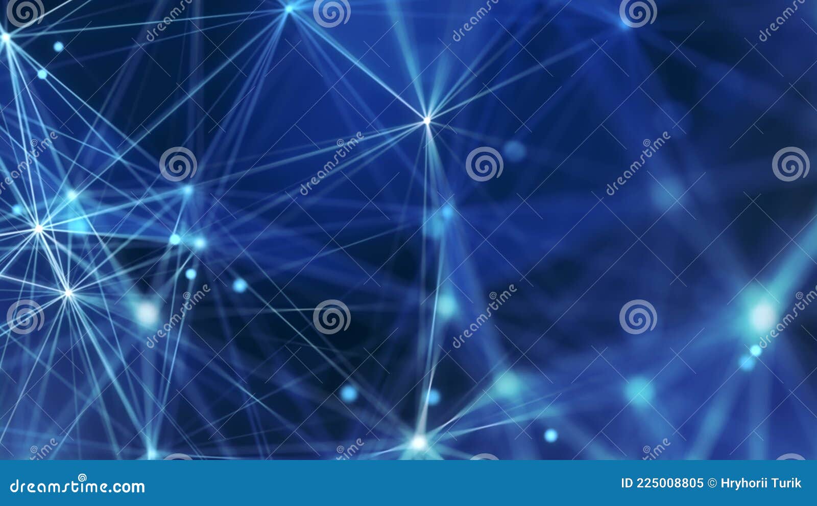 Blue Abstract Technology and Engineering Background with Plexus ...