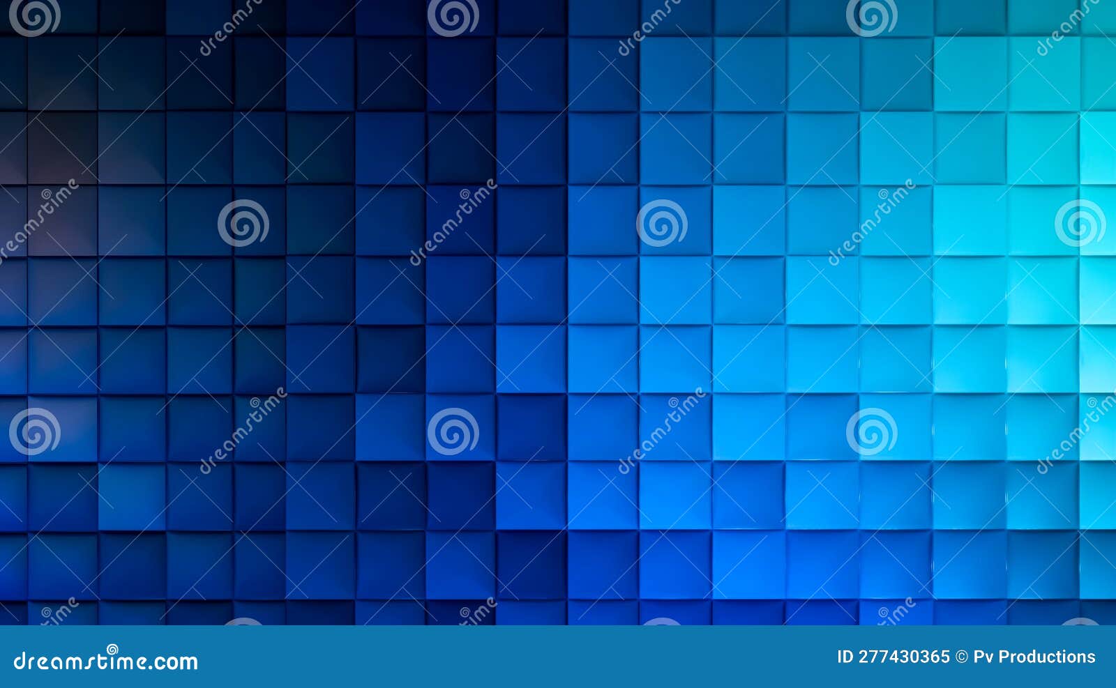 Blue Abstract Textured Background. Blurred Rectangular Design ...