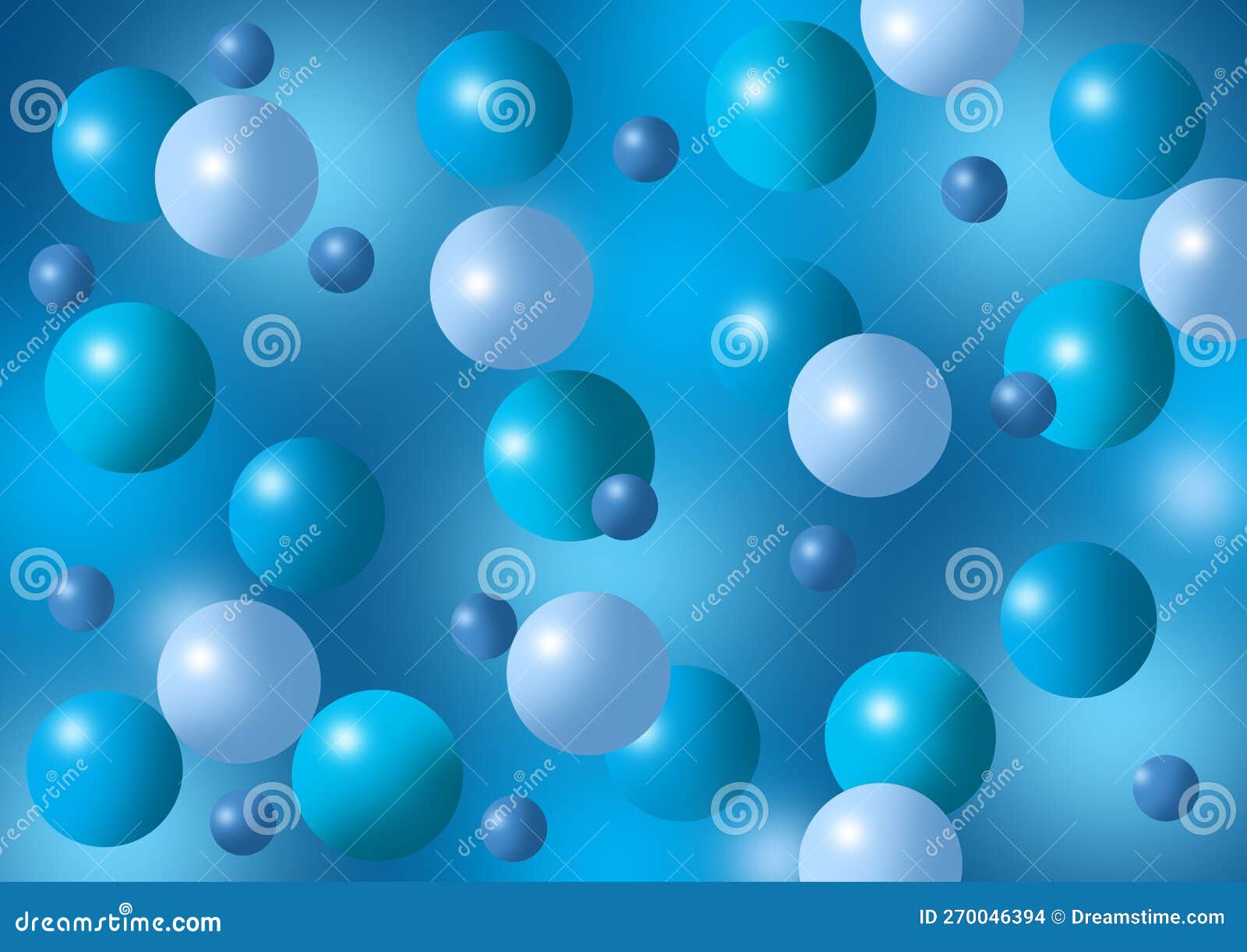 Blue Abstract Textured 3d Balls Background Wallpaper Designs Stock ...