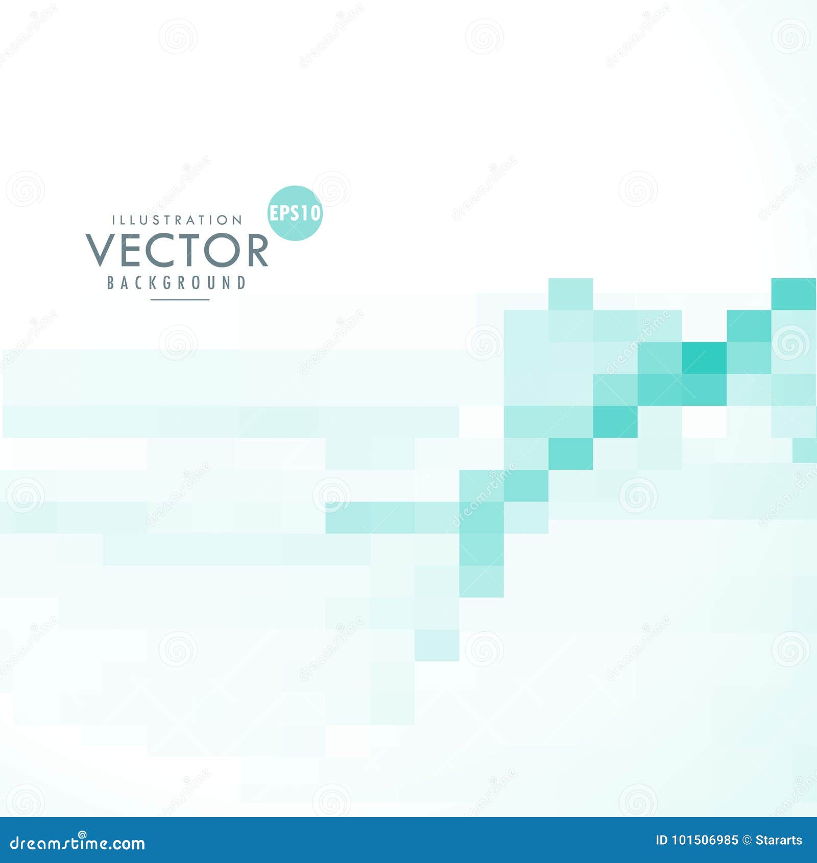 Blue Abstract Tile Pattern Background Stock Vector - Illustration of ...