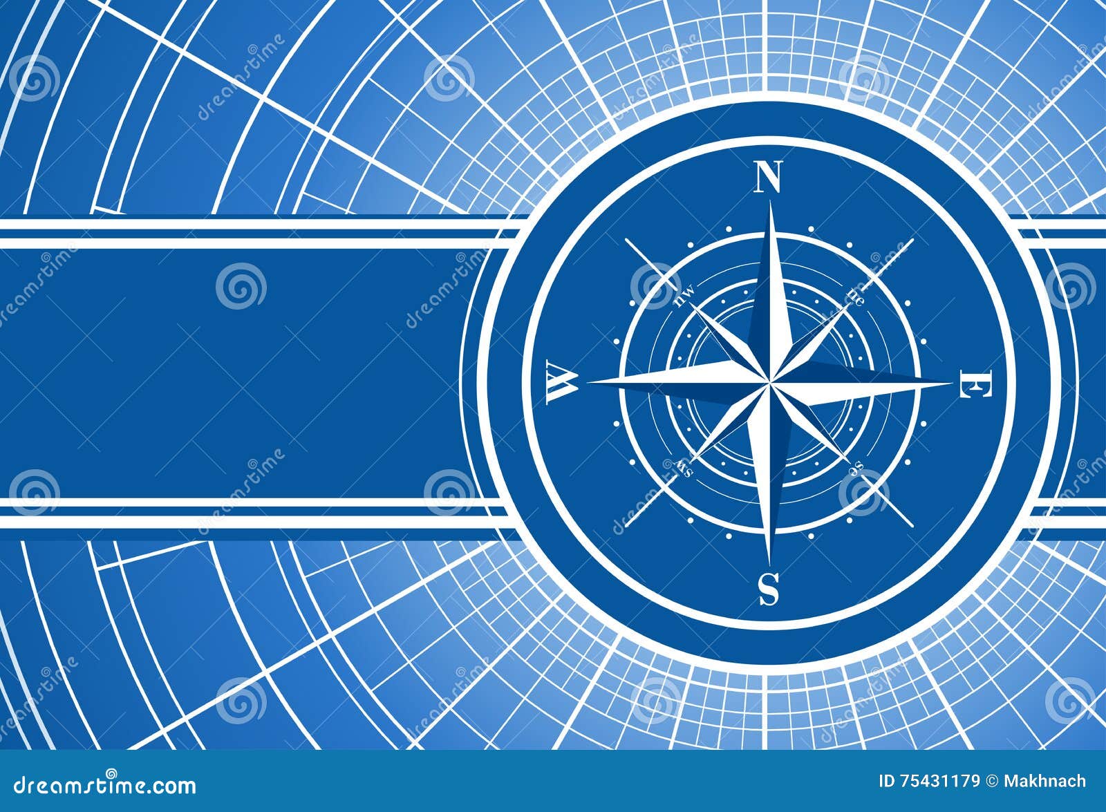 Blue Abstract Travel Background Stock Vector - Illustration of ...