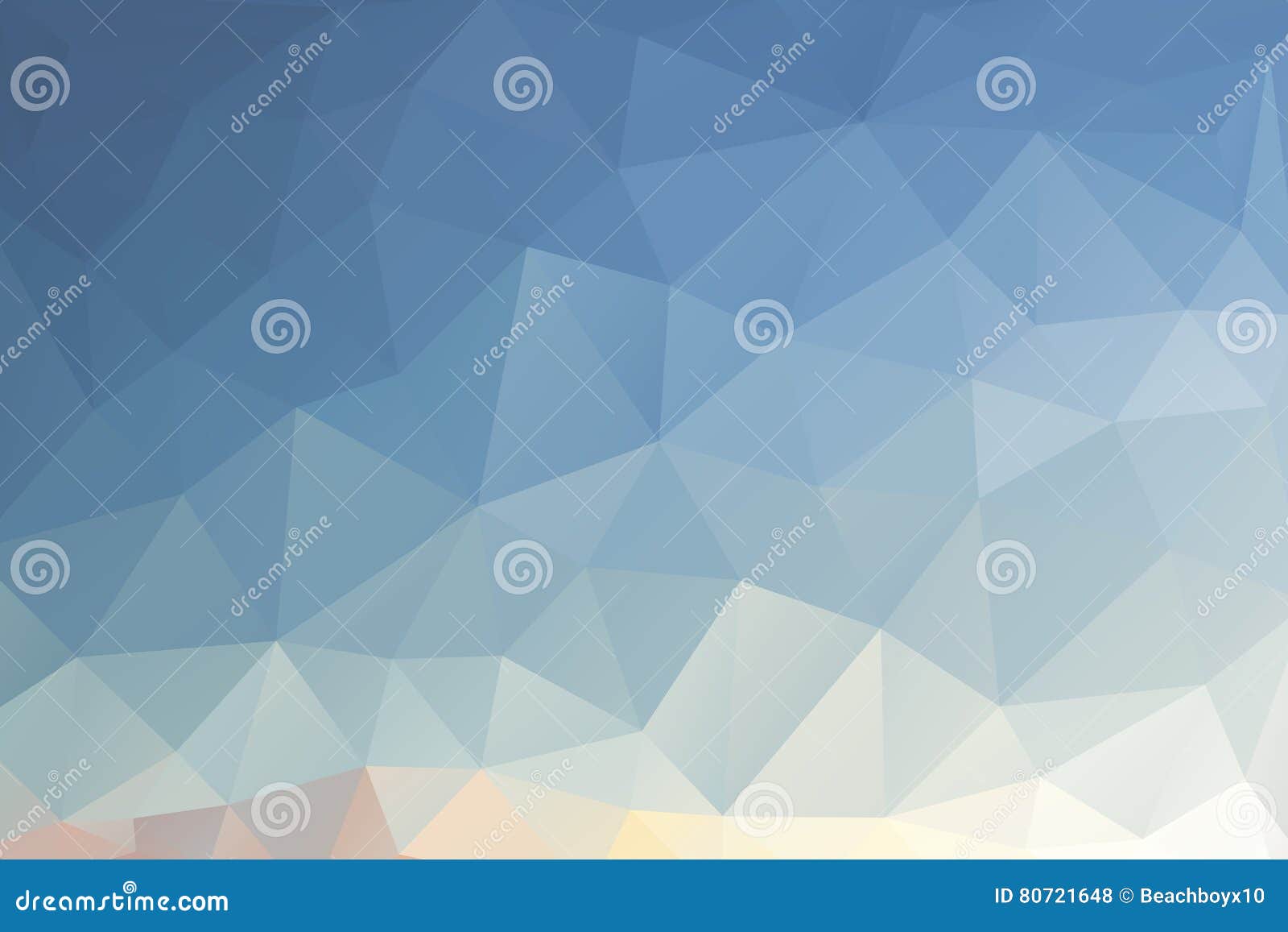 Blue Abstract Triangles Background. Stock Vector - Illustration of ...