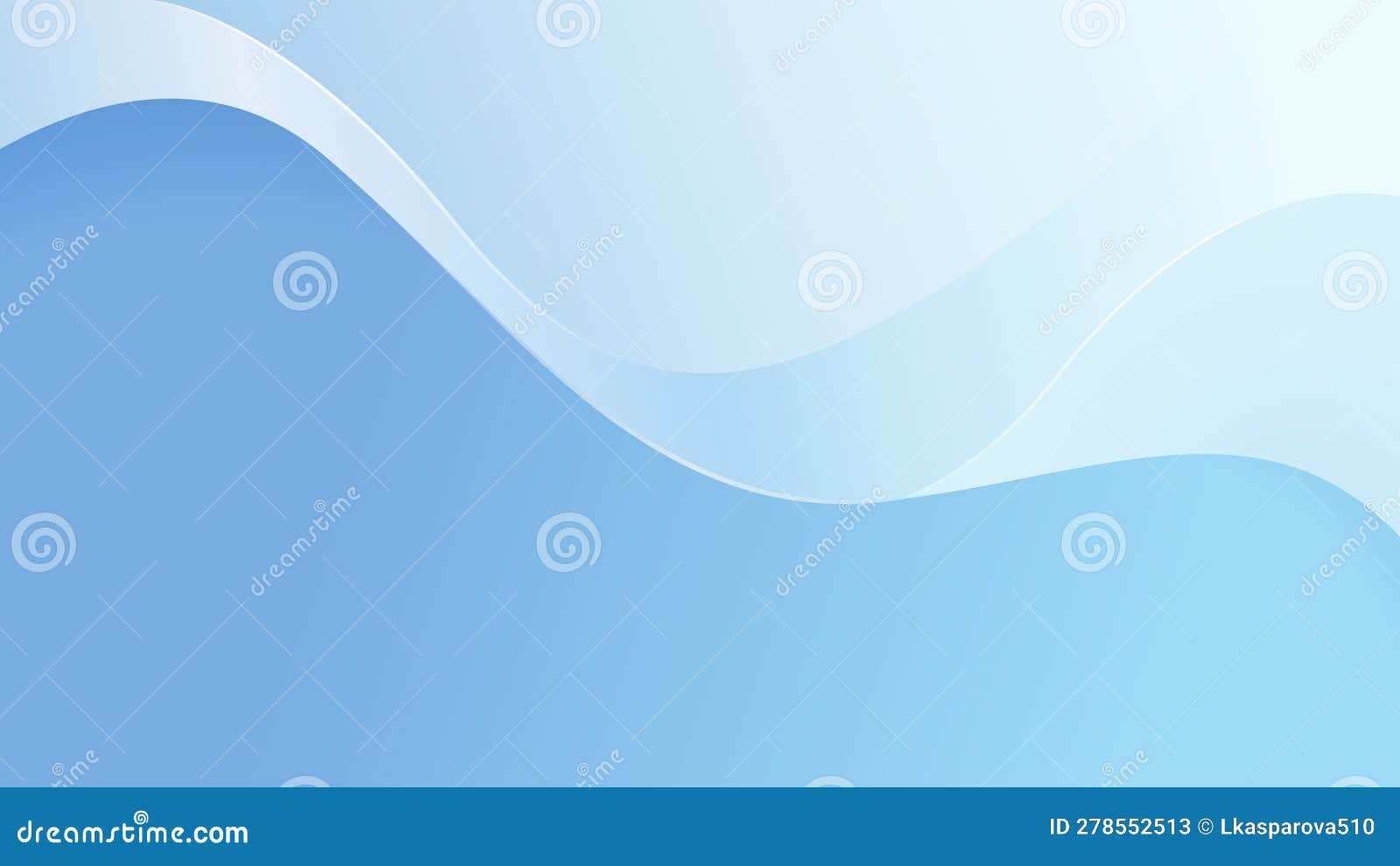 Blue Abstract Wave Background Presentation Template Stock Vector ...