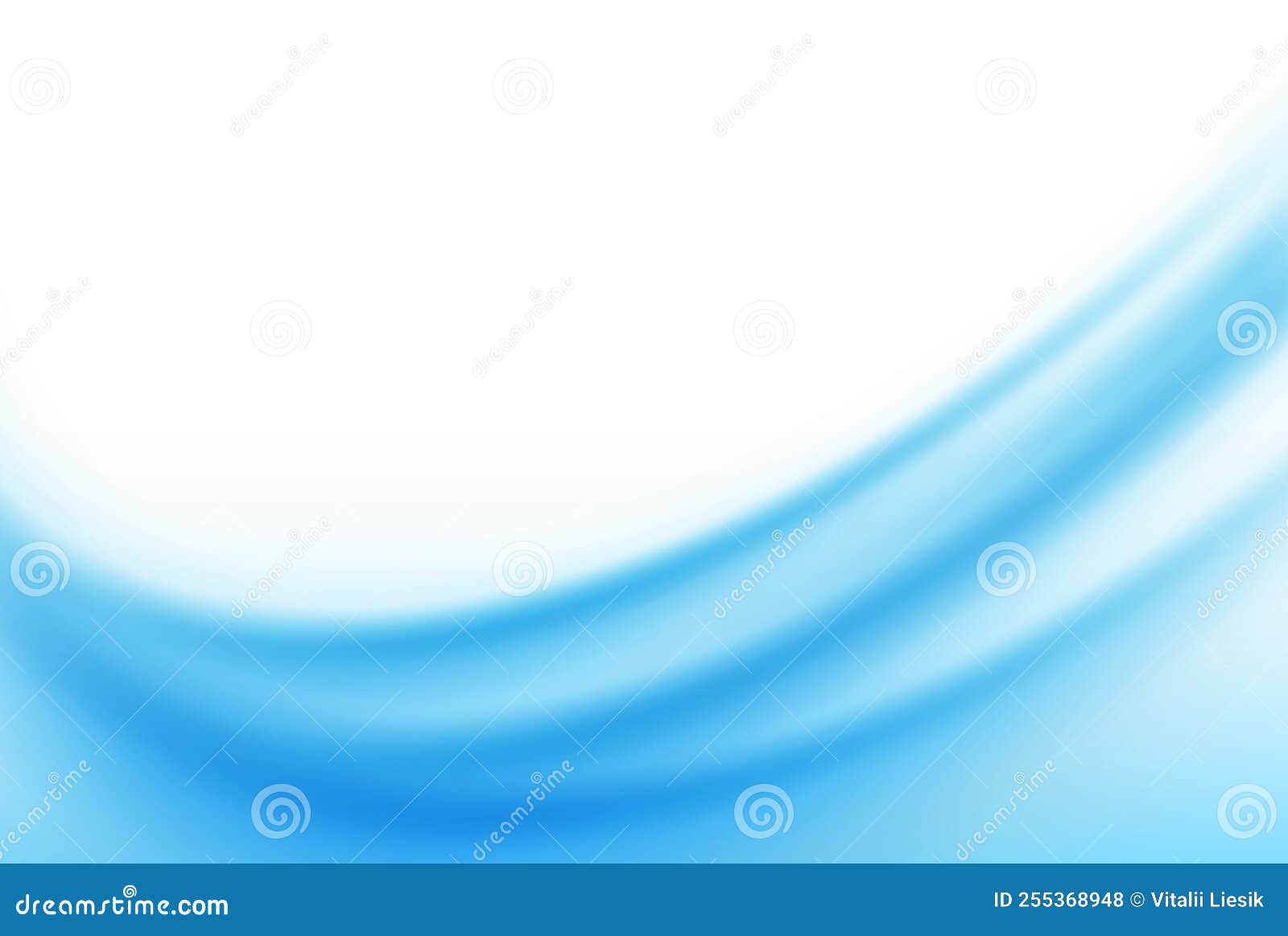 Blue Abstract Wavy Frame Background.Abstract Wave Background Stock ...