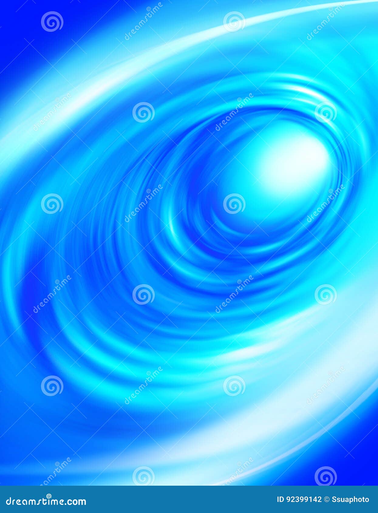 Blue abstract whirlpool stock illustration. Illustration of backdrop ...