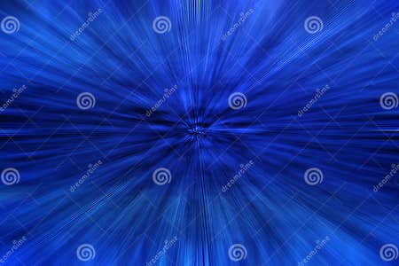 Blue Abstract with Zoom Effect Stock Illustration - Illustration of ...