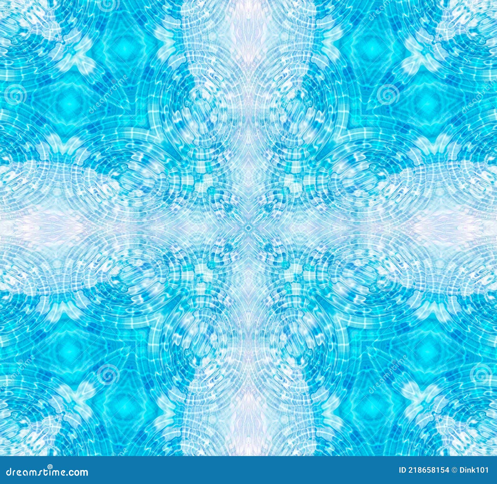 Blue Ackground with Abstract Water Ripples Pattern Stock Illustration ...