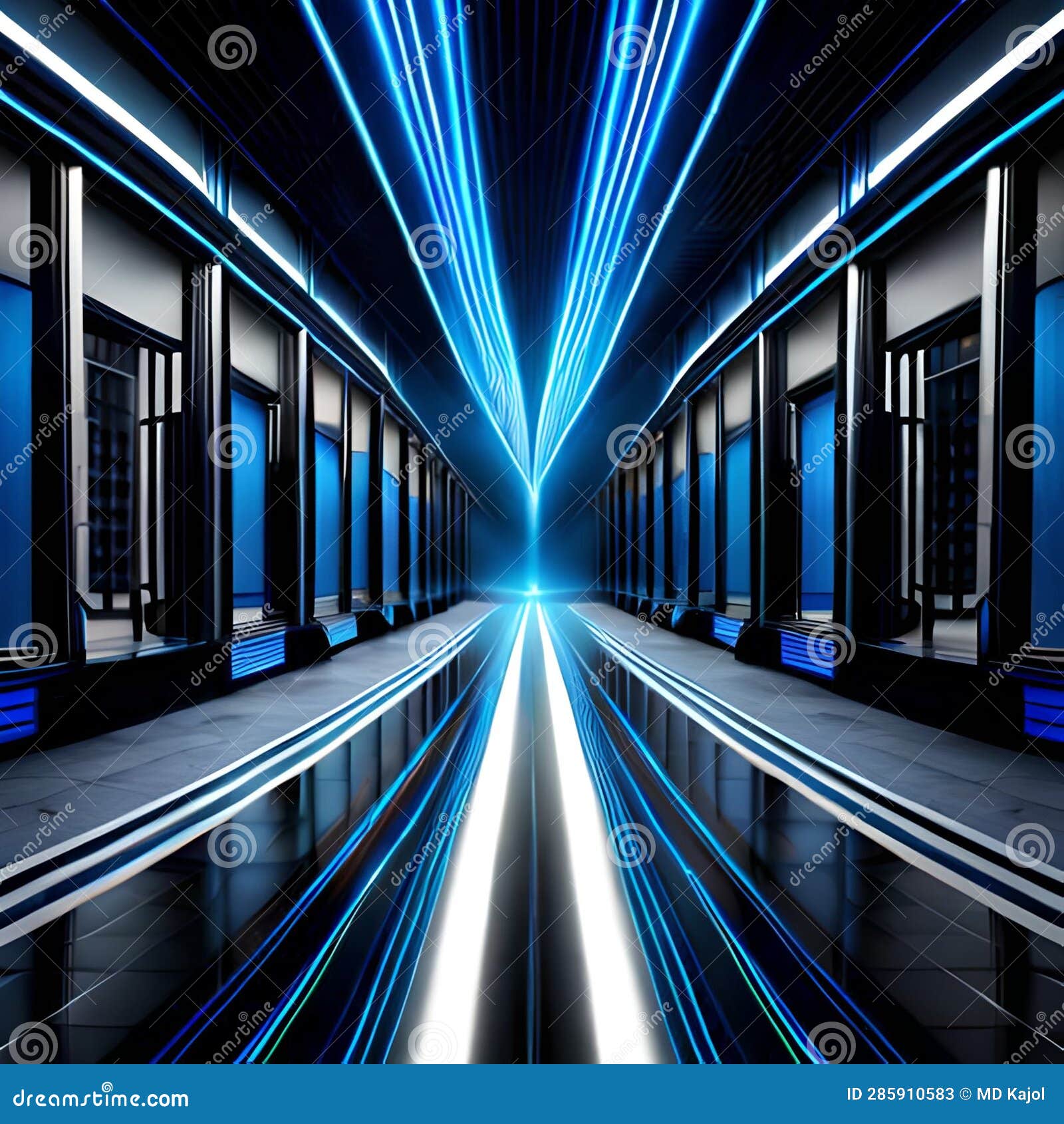 The Blue Aesthetic: Exploring Sky-Inspired Designs Stock Illustration ...