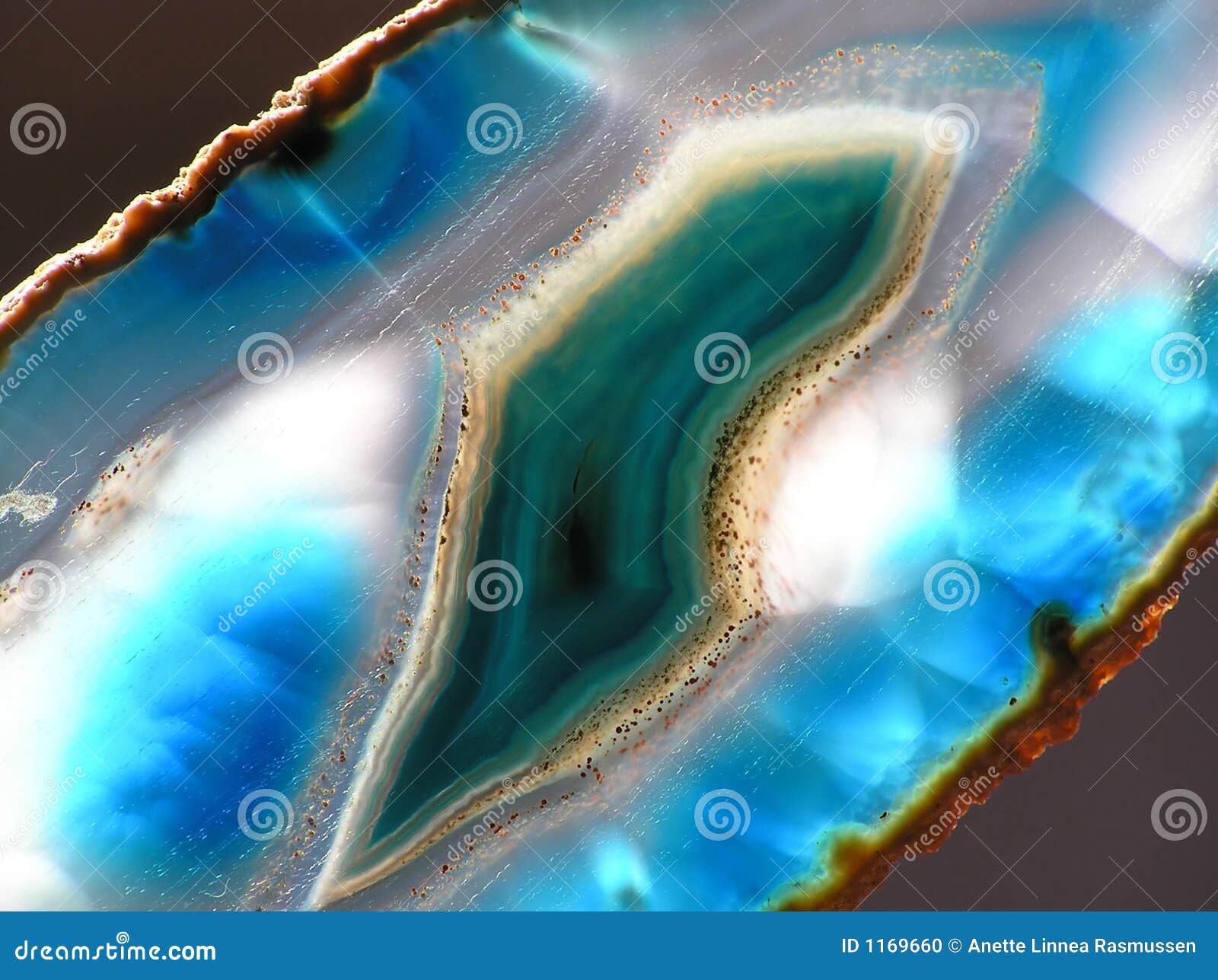 Blue agate stock photo. Image of gemstone, blue, geology - 1169660