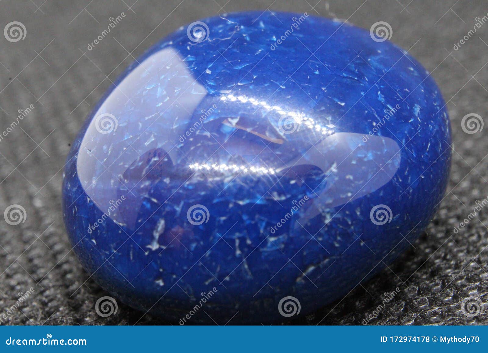 Blue Agate, Brazil stock photo. Image of voids, minerals - 172974178