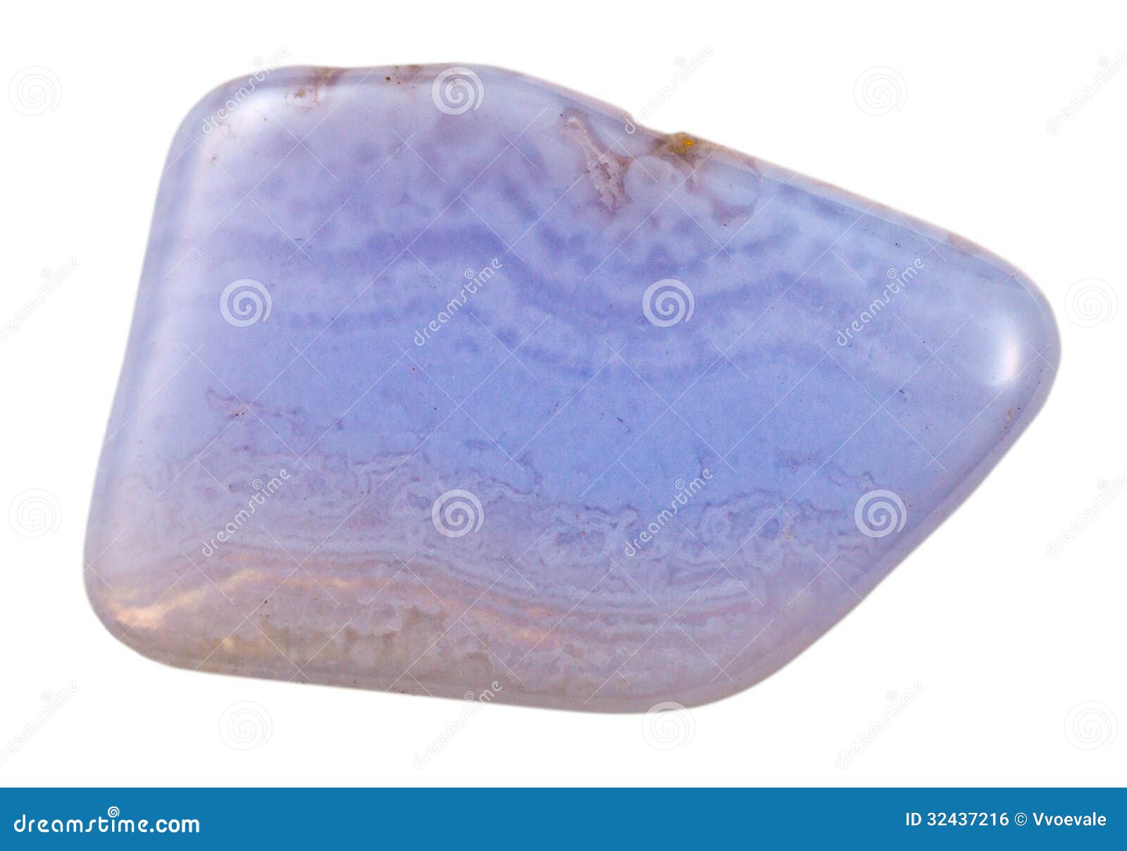 Blue agate pebble stock photo. Image of cobble, closeup - 32437216