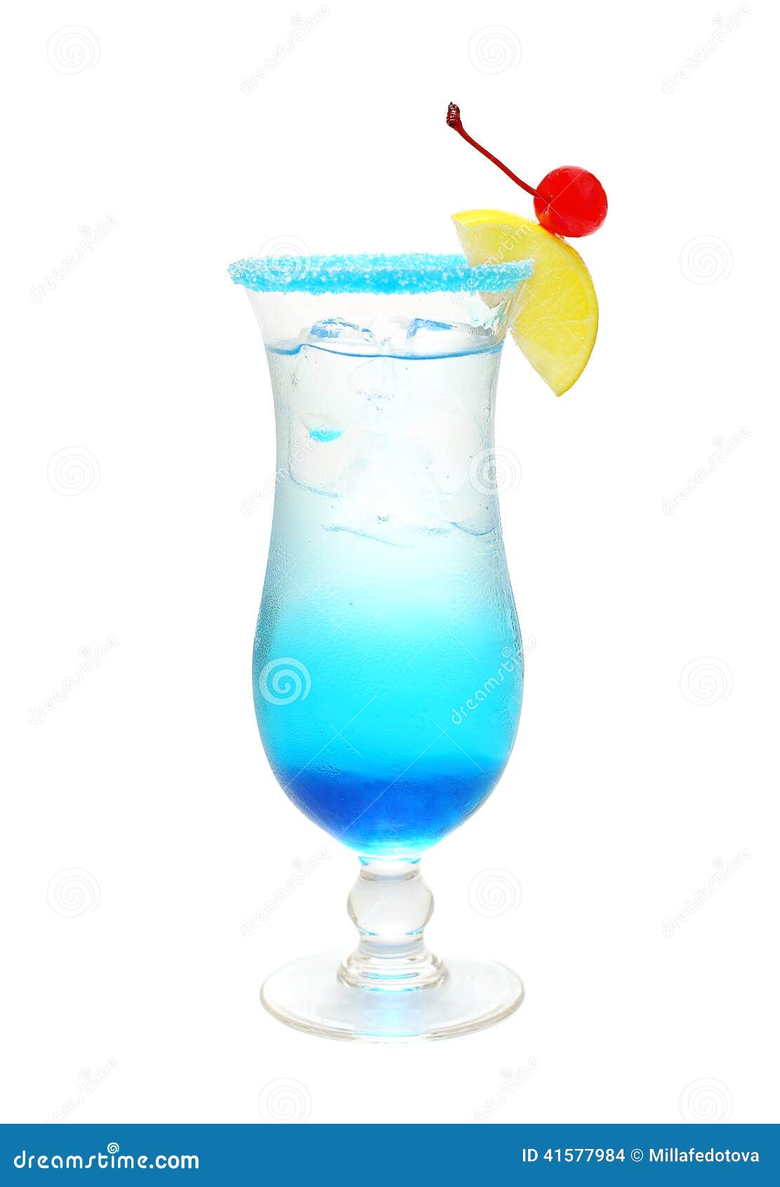 Blue alcohol cocktail stock photo. Image of liquor, sweet - 41577984