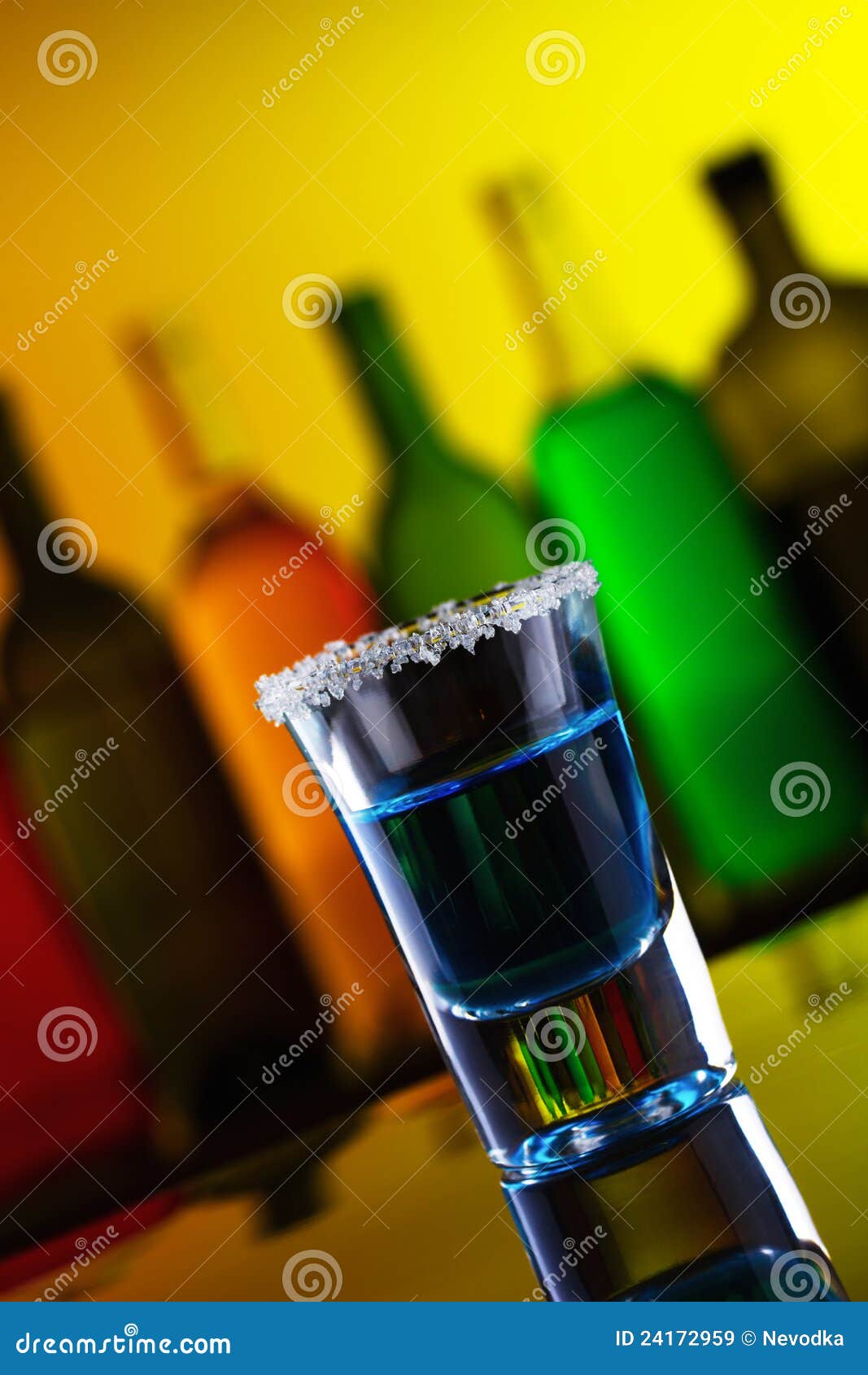 Alcohol Shot Drink With Lemon And Salt Royalty-Free Stock Image ...