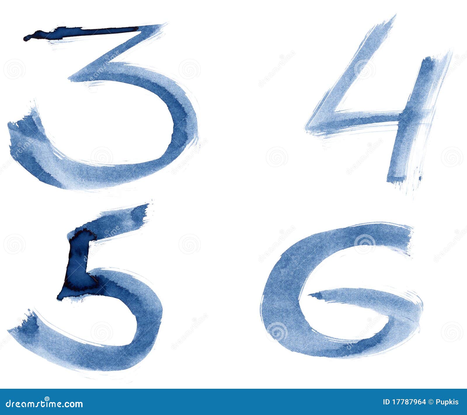 Scribble Handwritten Numbers Stock Photos - Free & Royalty-Free Stock ...