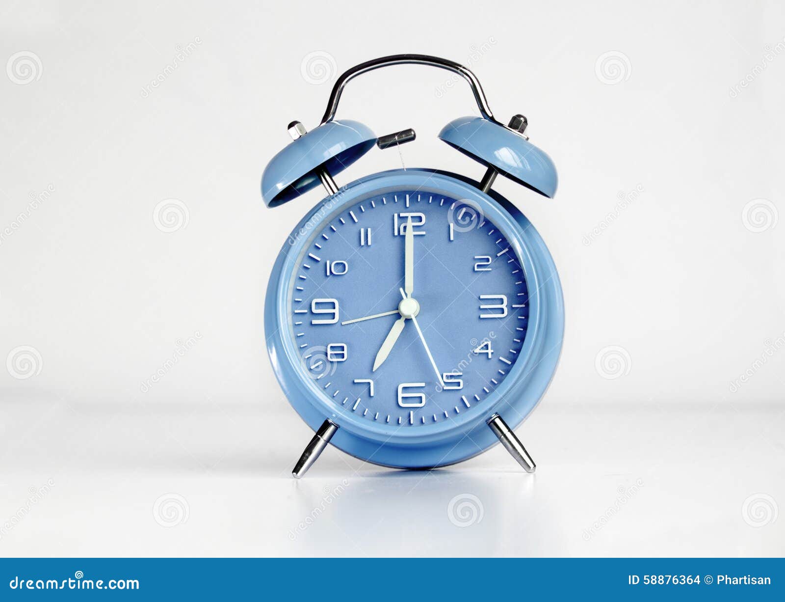 Blue Analog Retro Twin Bell Alarm Clock Stock Photo - Image of minute ... Blue Analog Retro Twin Bell Alarm Clock Stock Photo - Image of minute ...