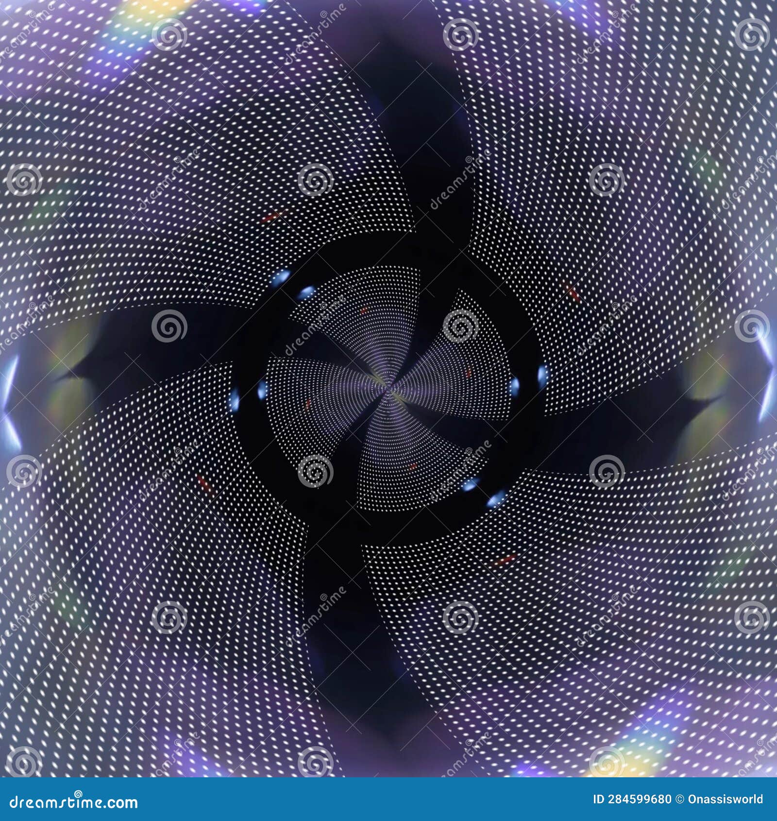 Blue Anamorphic Light Abstract Background Shapes and Blurs Stock Photo ...