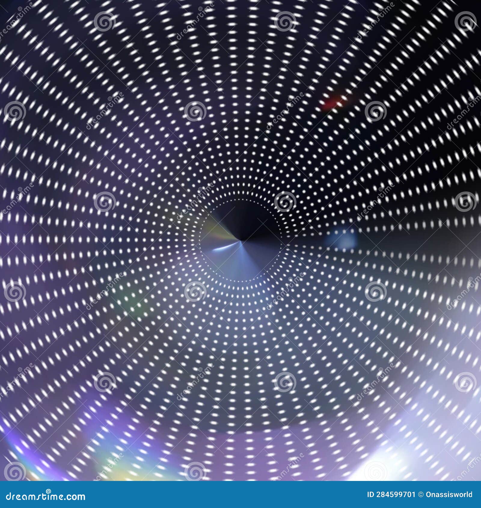 Blue Anamorphic Light Abstract Background Shapes and Blurs Stock ...