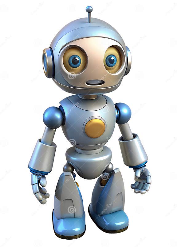 Android Robot, Background Illustration, Isolated on White Background ...