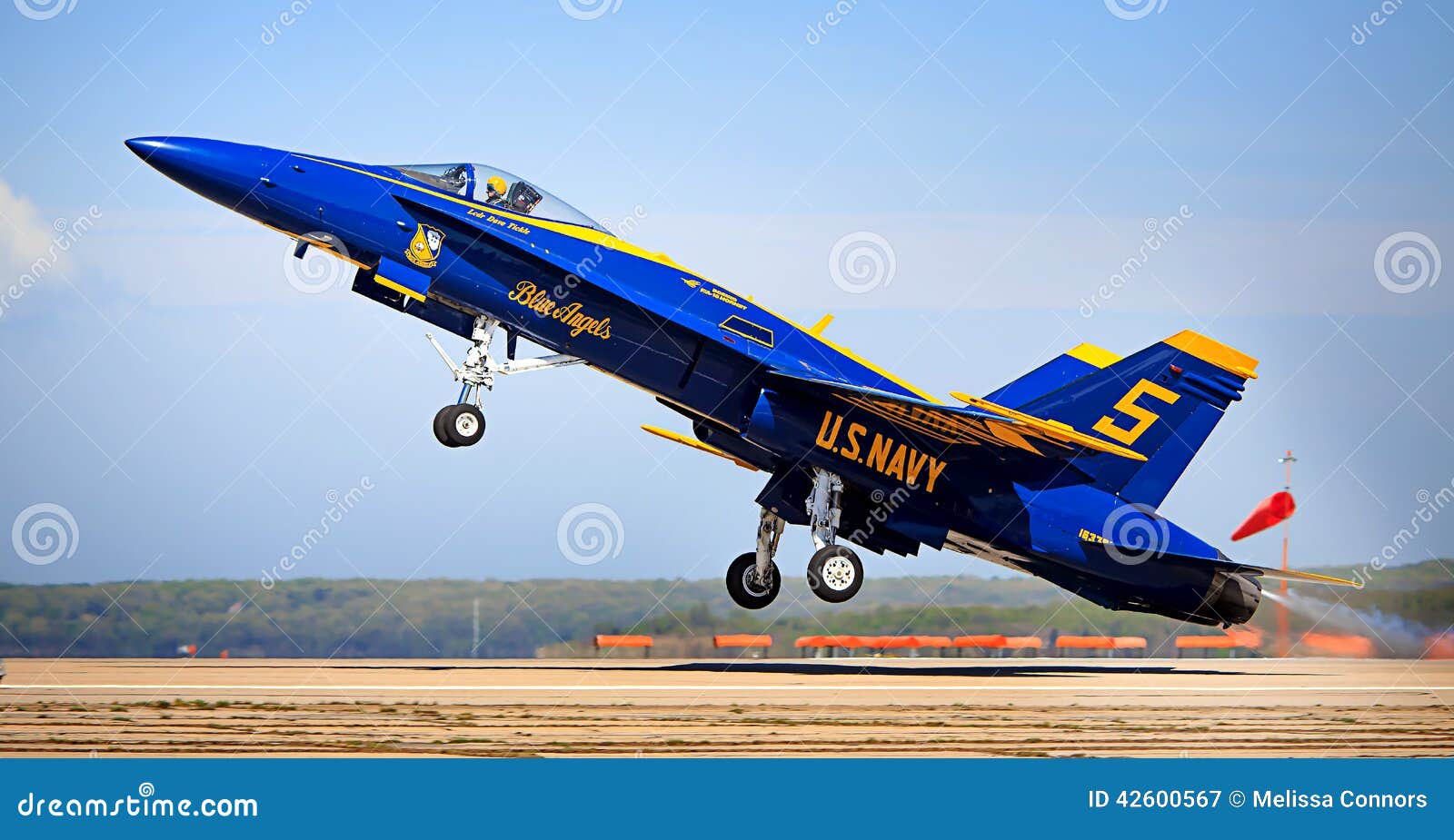 Blue Angel Taking Off editorial photography. Image of takeoff - 42600567