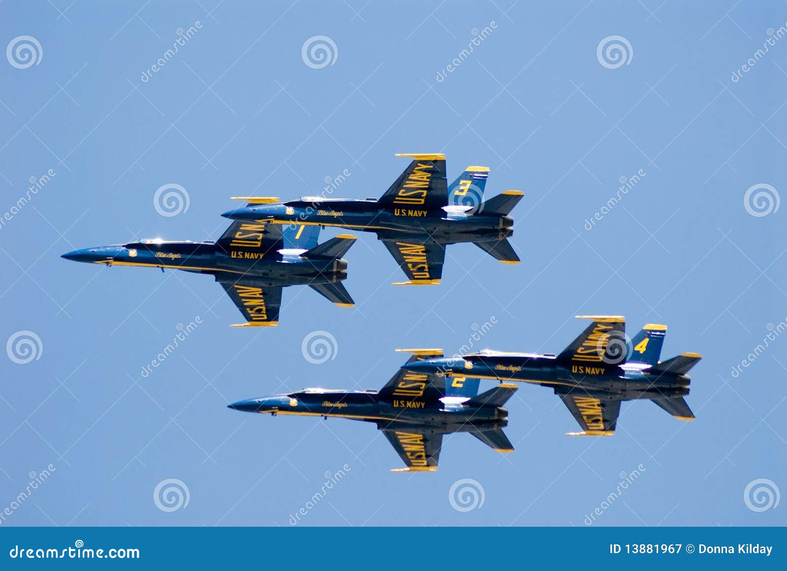 Blue Angels Navy Fighter Jet Performing Aerial Stunts Editorial Image ...