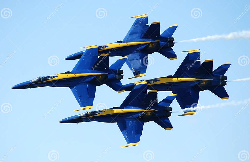 Blue Angels 2 editorial stock photo. Image of blue, maneuvers - 16148108