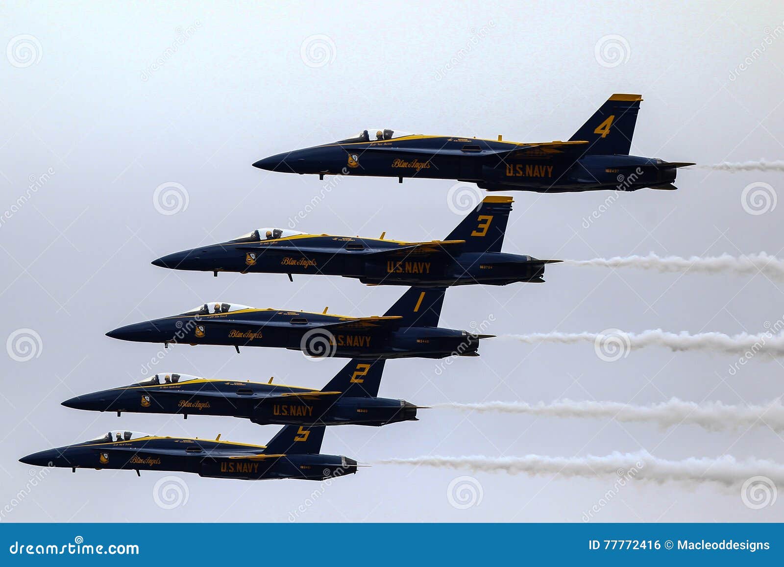 Blue Angels Aerobatic Display Team Editorial Photo - Image of fast ...