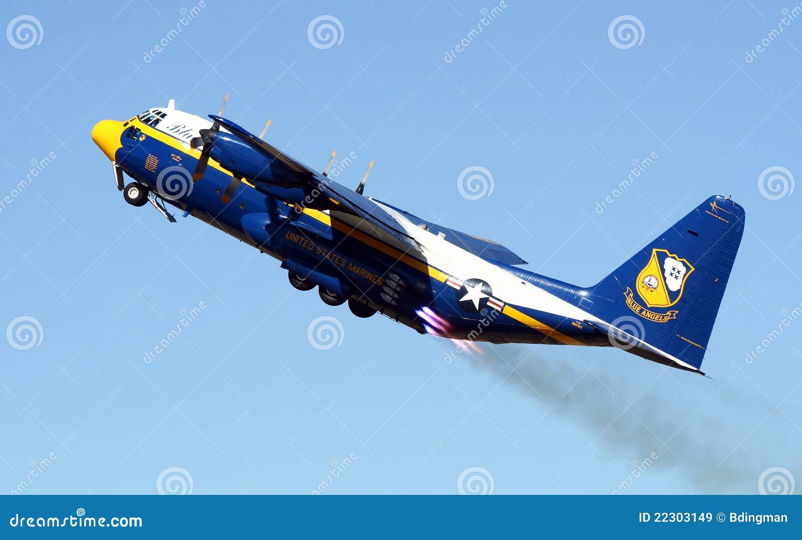Blue Angels C-130 Fat Albert Editorial Stock Image - Image of aeroplane ...