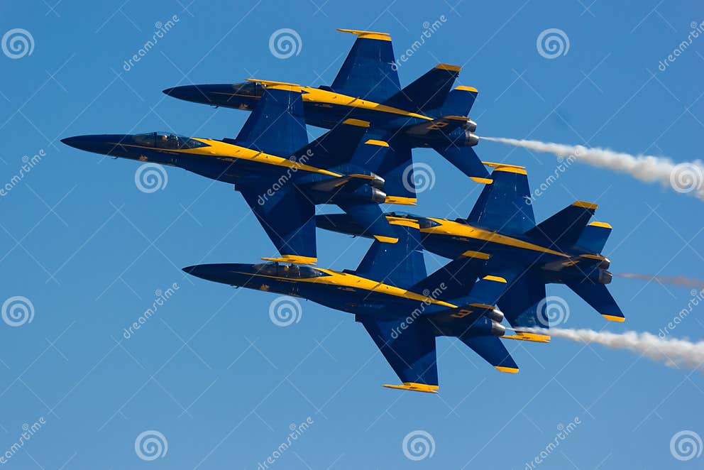 Blue Angels Diamond Formation Editorial Photo - Image of angels, jets ...