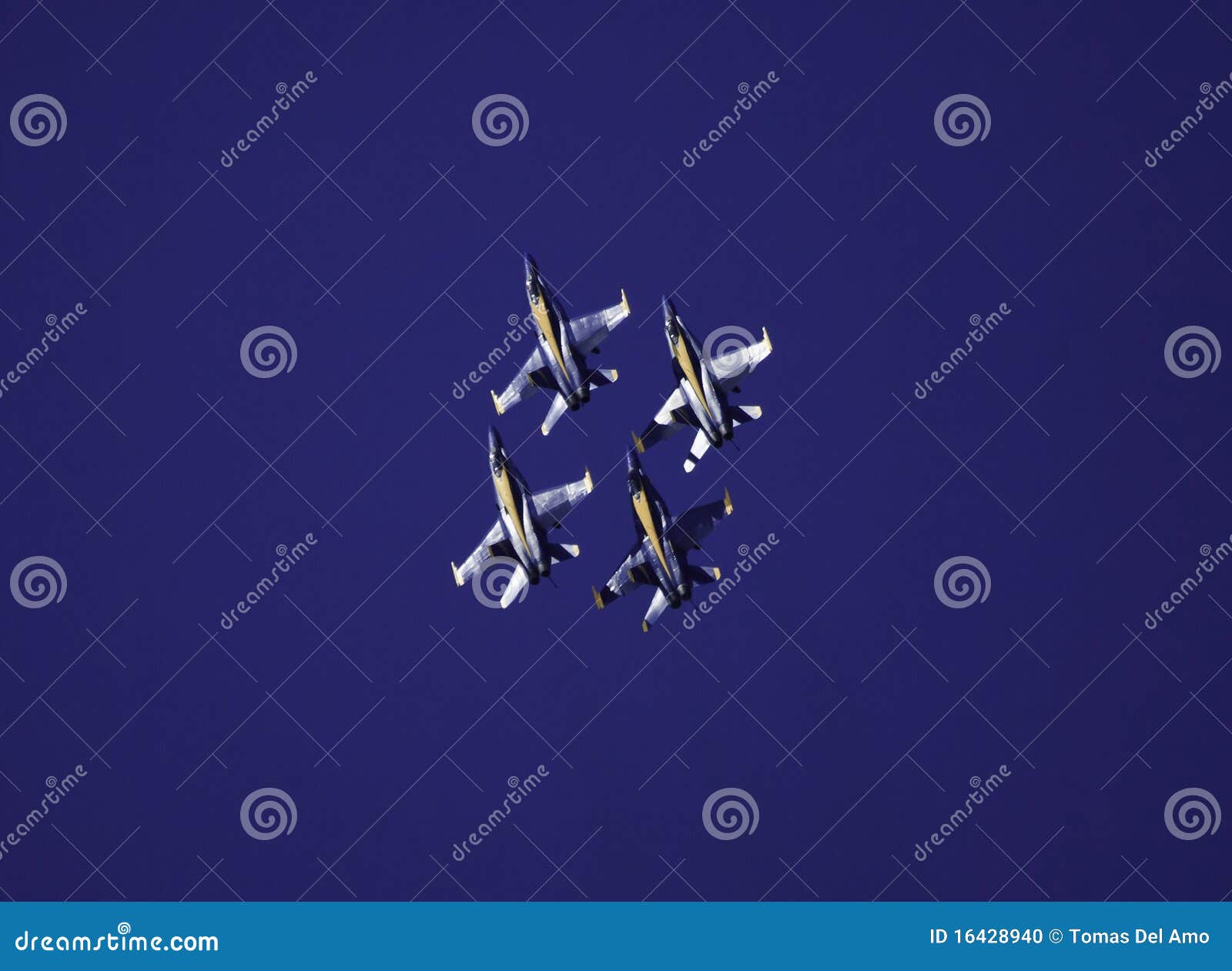 Blue Angels in flight stock photo. Image of overhead - 16428940