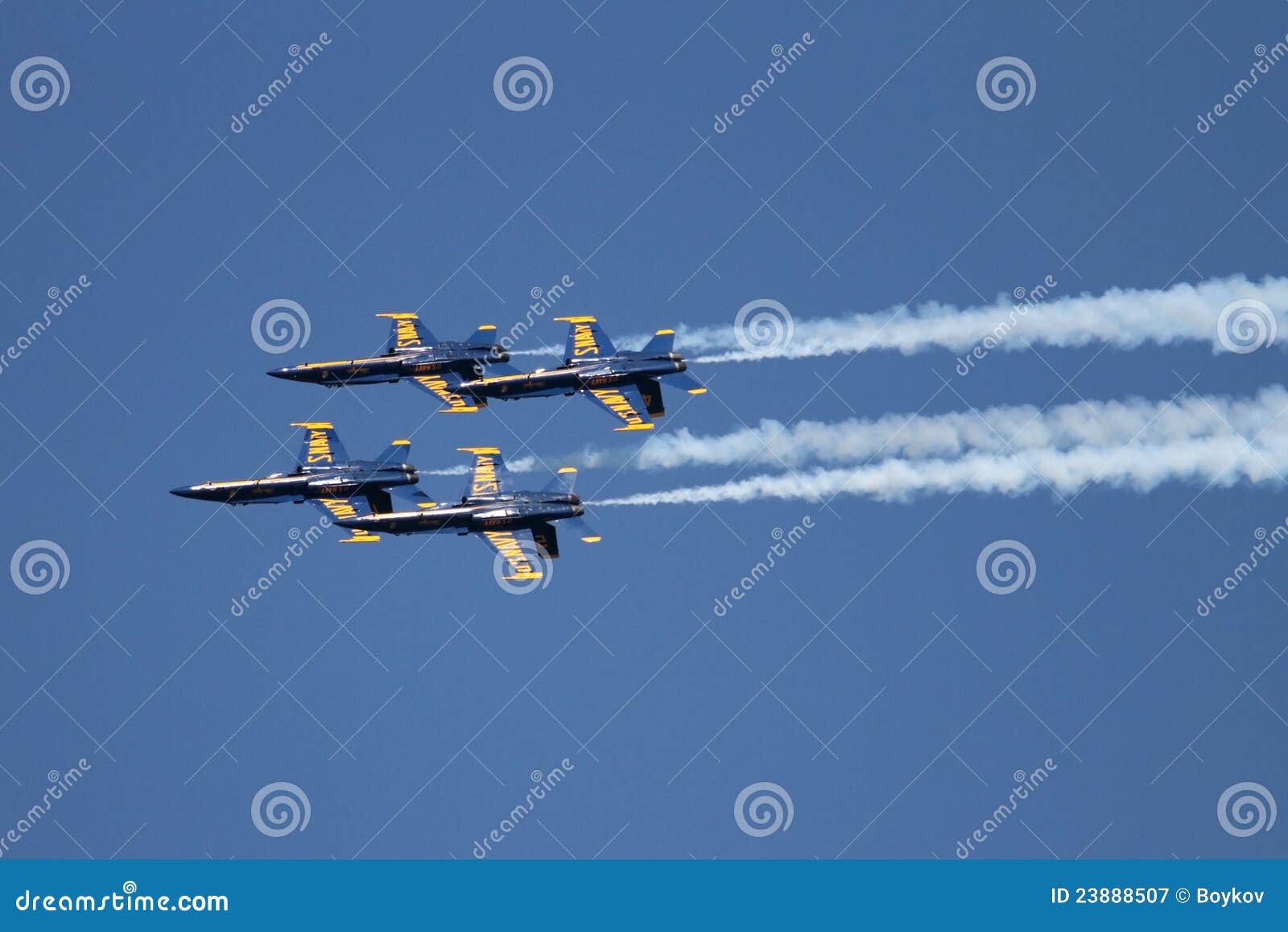 Blue Angels Formation Demonstrates Flying Skills Editorial Photography ...