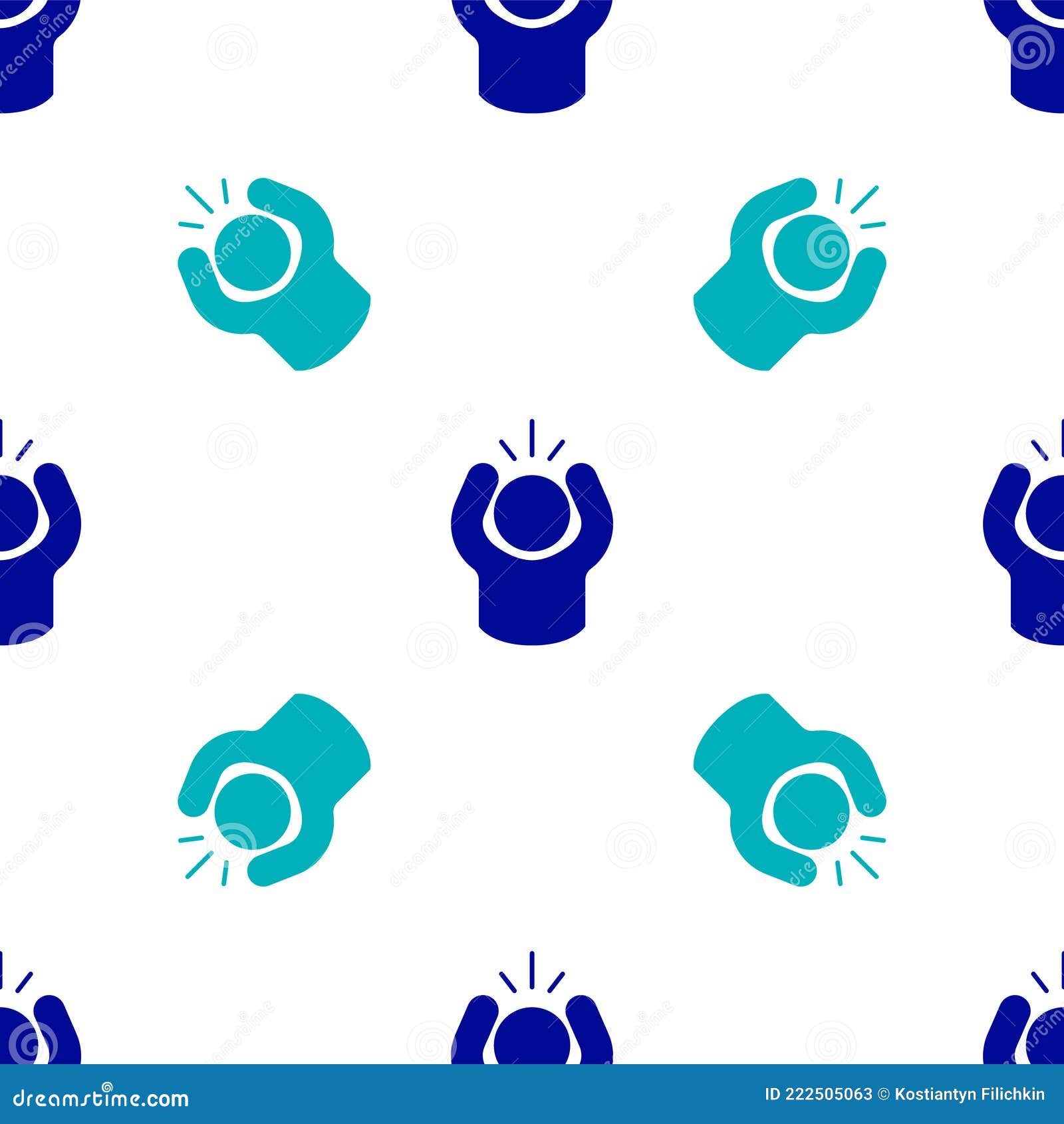 Anger Red Pattern Seamless. Evil Background. Vector Texture ...