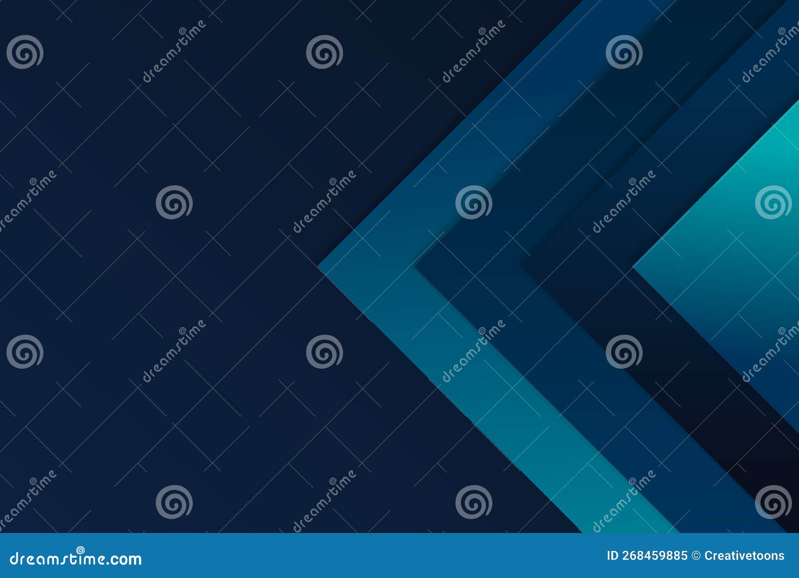 Blue Angle Arrow Overlap Background Stock Illustration - Illustration ...