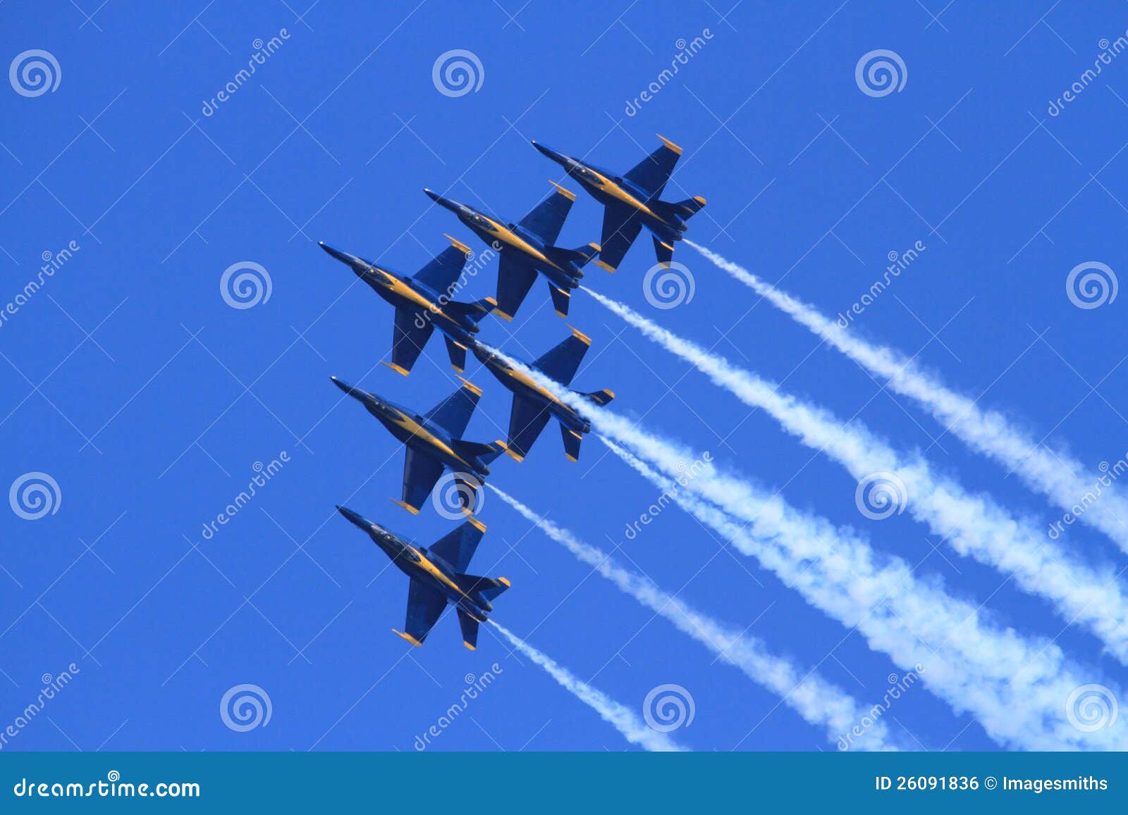 Blue angles delta stock photo. Image of smoke, delta - 26091836