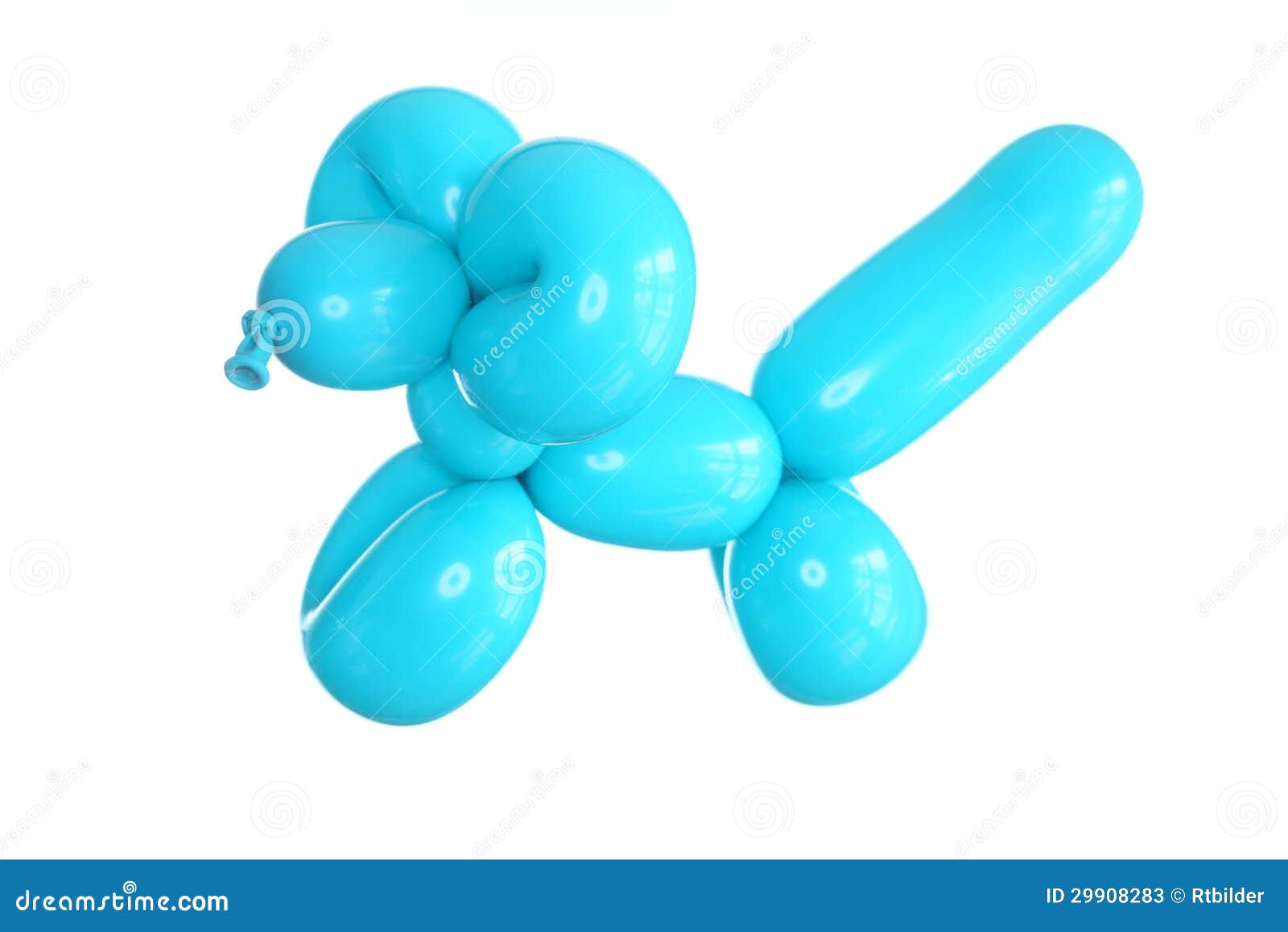 Blue balloon stock image. Image of filled, circus, decorative - 29908283