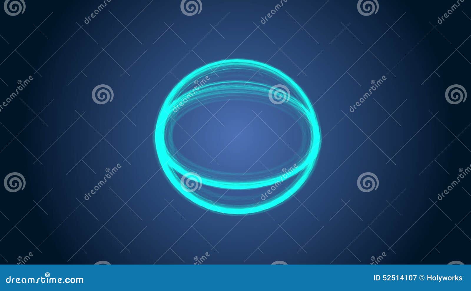 Blue Animated Circle Transformation into Tornado Stock Video - Video of ...