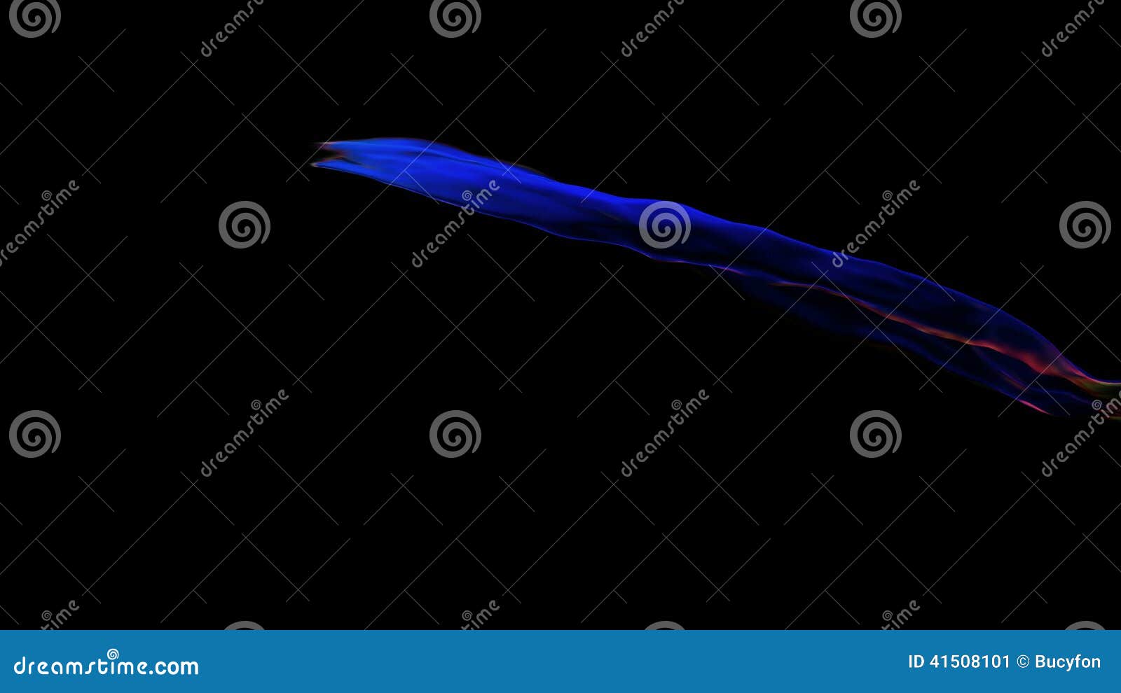 Blue Animated Ribbon with Alpha Stock Video - Video of animated ...