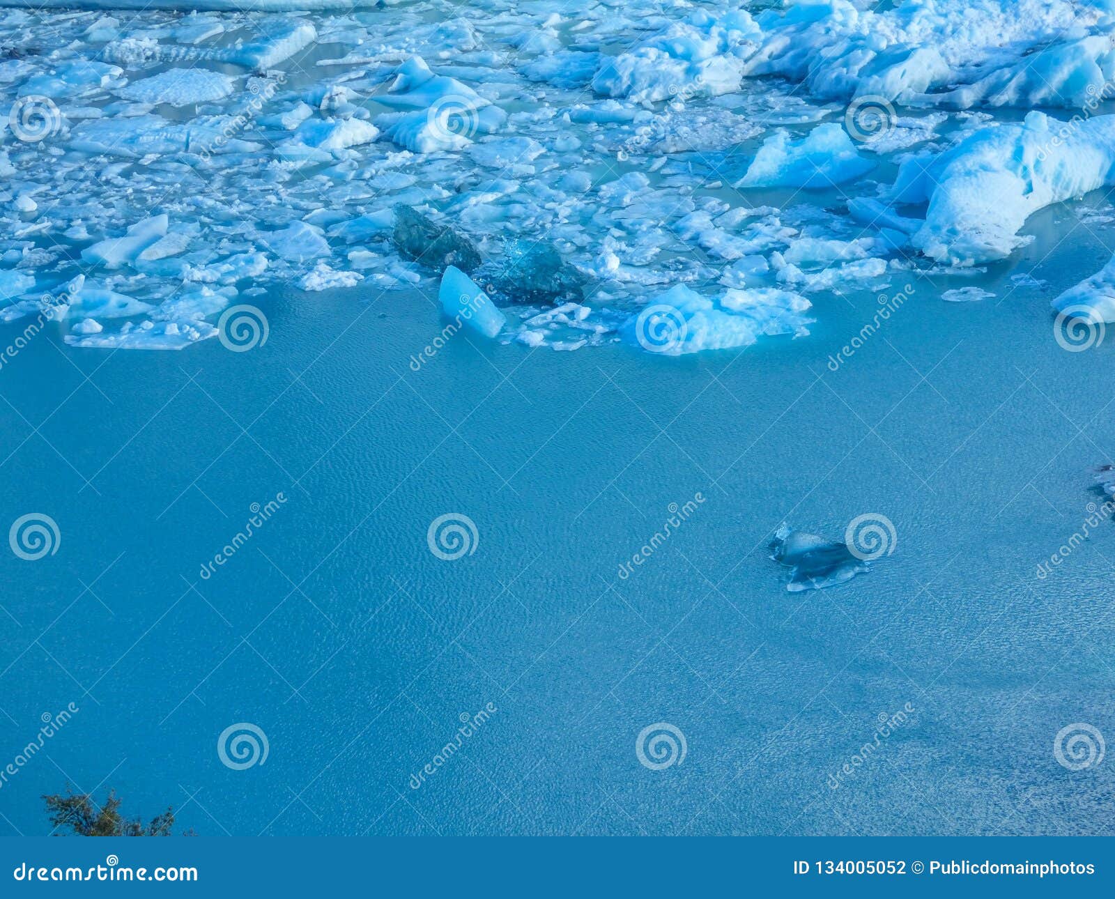 Blue, Aqua, Arctic Ocean, Glacial Lake Picture. Image: 134005052