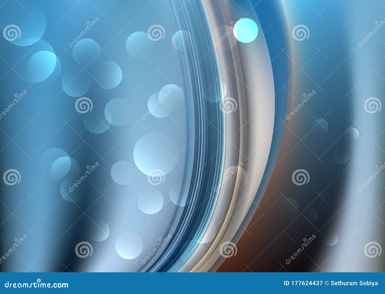 Blue Aqua Concept Background Vector Illustration Design Stock Vector ...