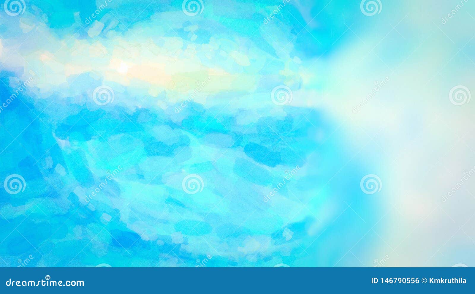 Blue Aqua Sky Background Beautiful Elegant Illustration Graphic Art ...