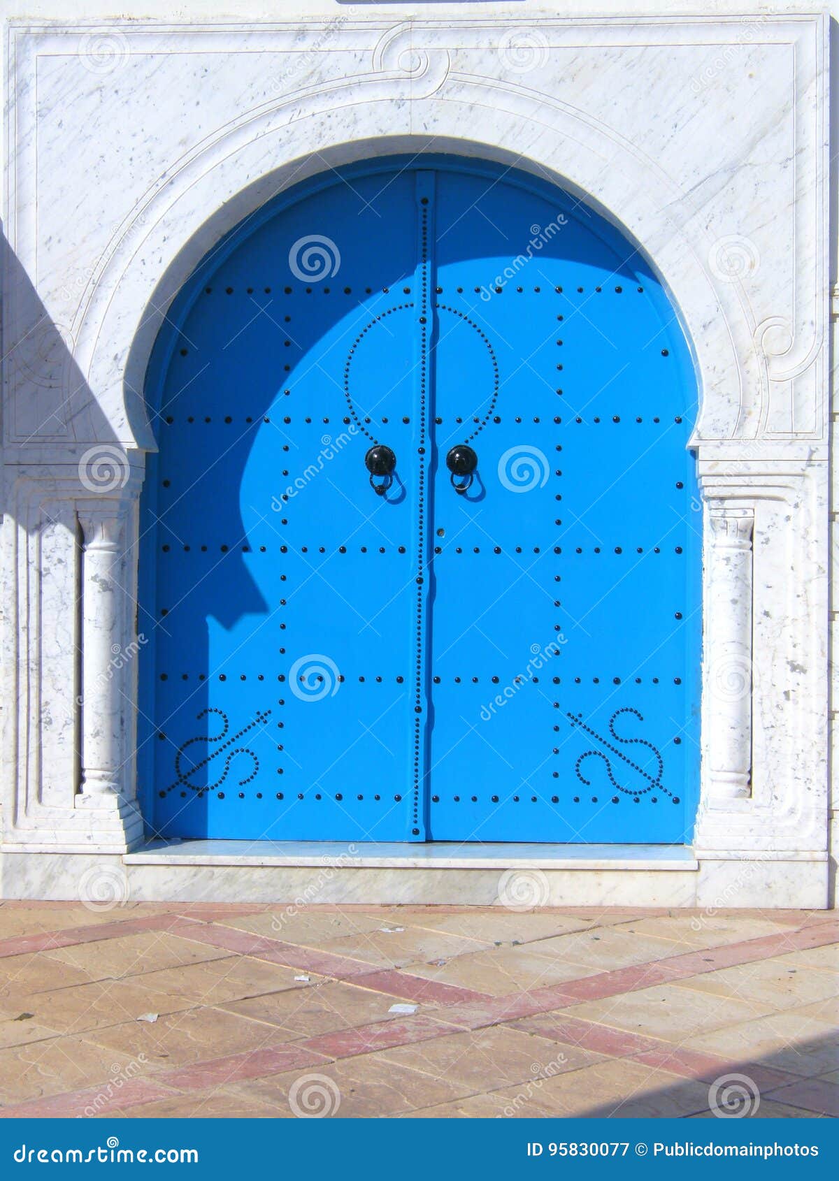 Blue, Arch, Architecture, Door Picture. Image: 95830077
